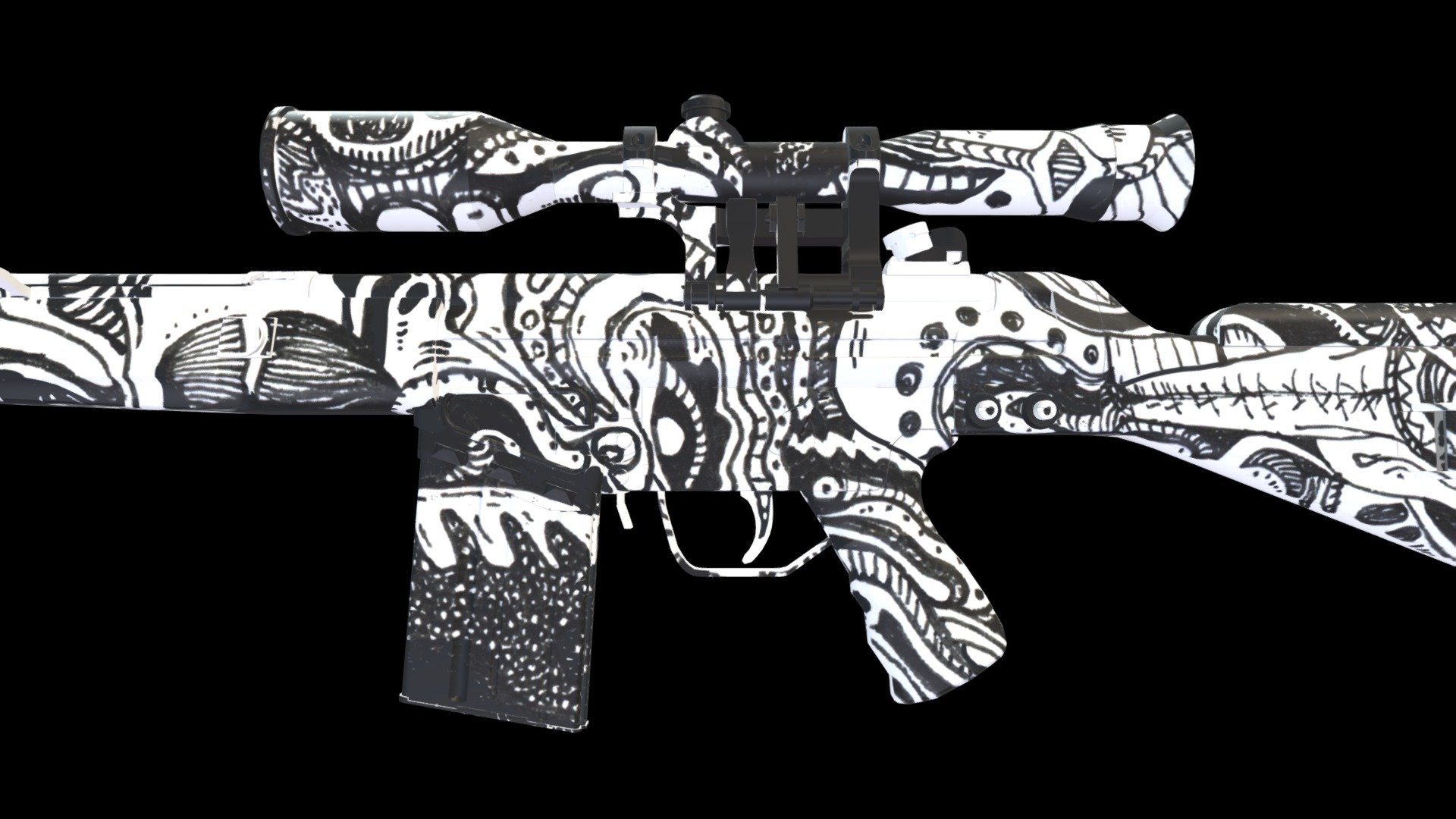 g3sg1 - 3D model by roger21schmidt [6b1ace2] - Sketchfab