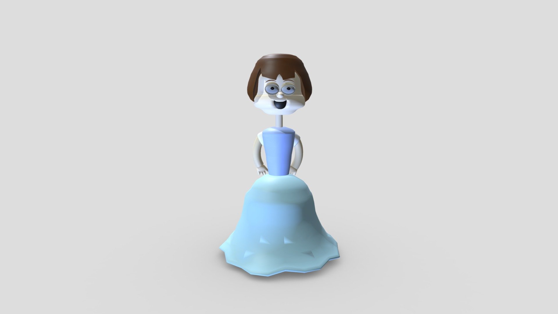 Hope v_2 (Fixed Eye and Boolean Mouth)_blend - Download Free 3D model ...