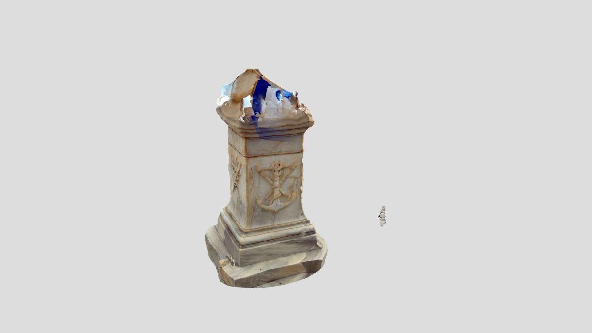 marble statue base - Download Free 3D model by garettdark [6b1c5e5 ...