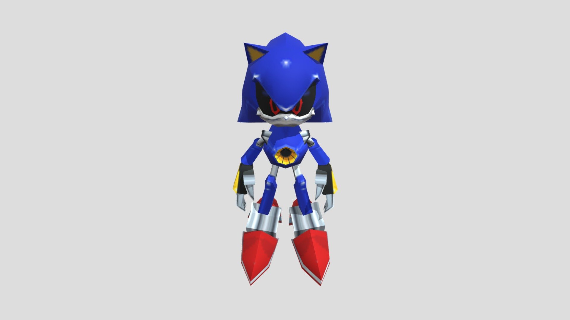 Metal Sonic - Download Free 3D model by Cyrone™ (@Cyrone) [6b1e762 ...