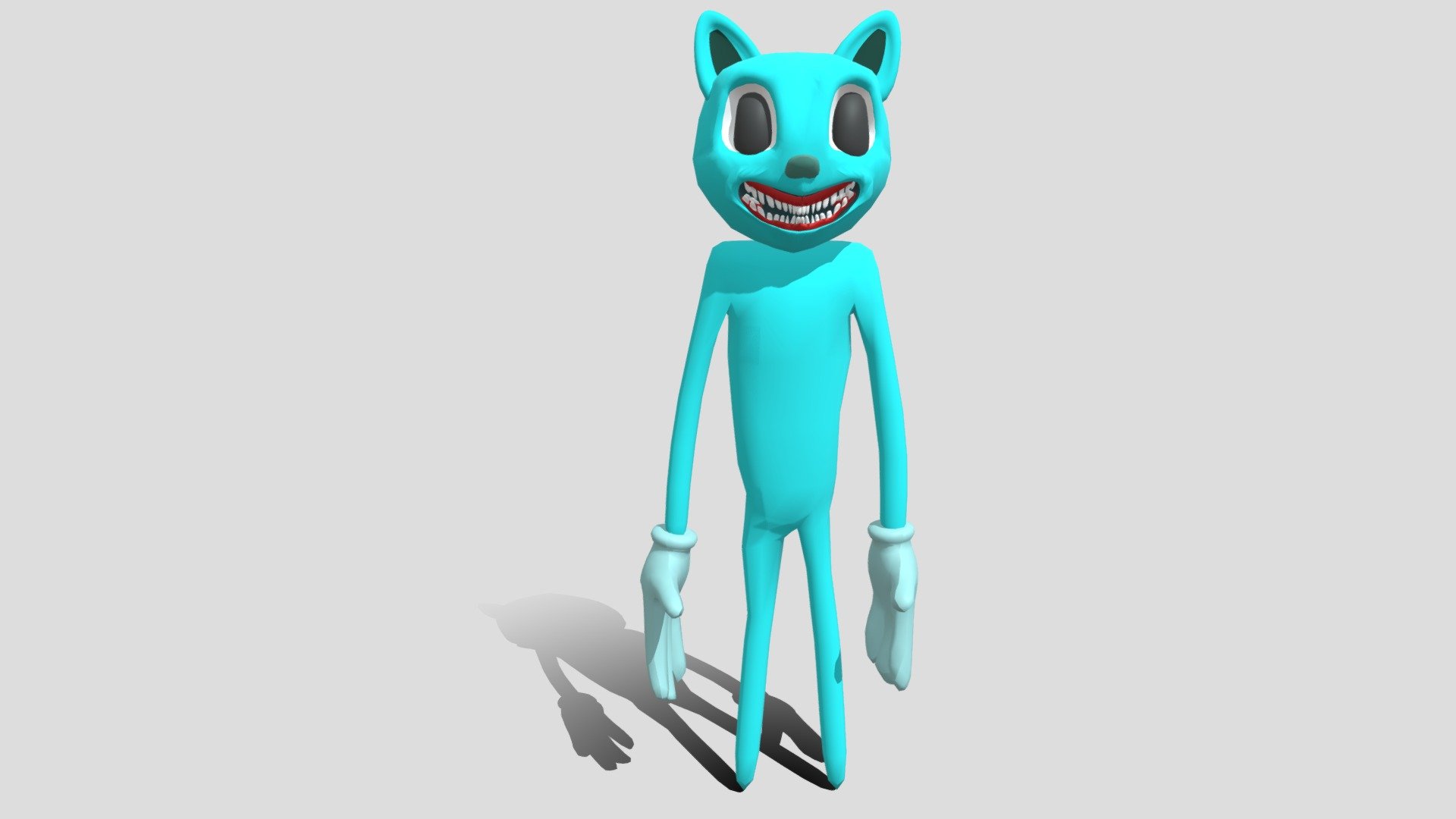 Ice Cartoon Cat - Download Free 3D model by Edward Johnson (@ehj5672 ...
