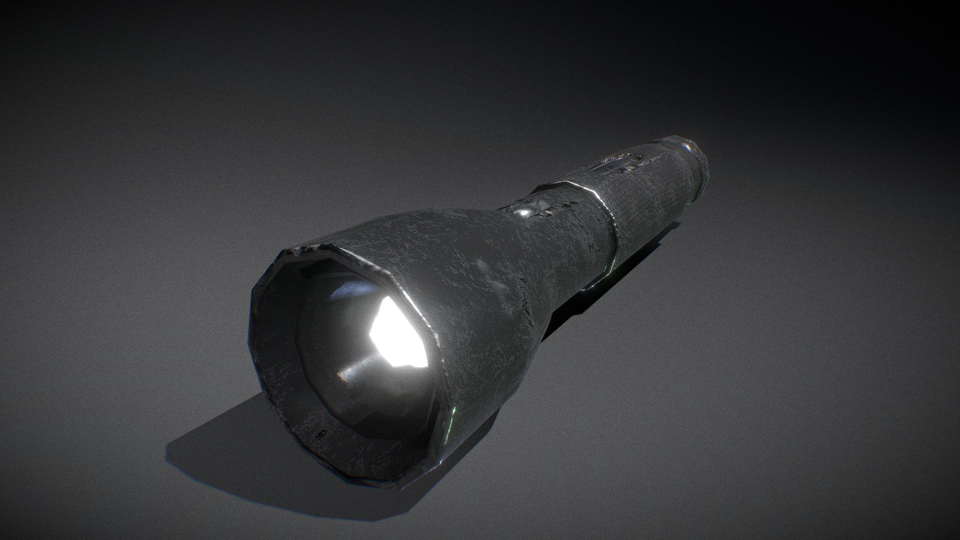 FlashLightLowpoly - 3D model by shet123888 [6b1f2a8] - Sketchfab