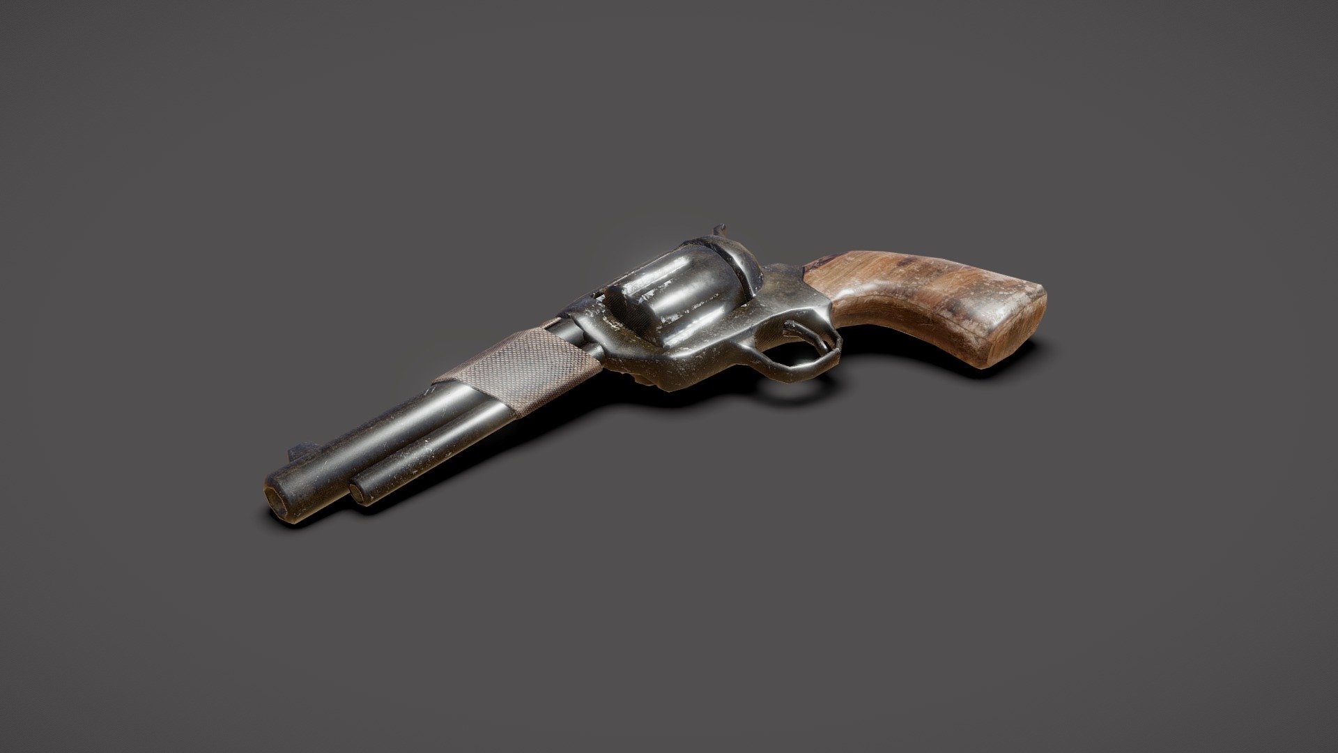 Stylized Revolver - Download Free 3D model by sucholudek [6b1f8ab ...