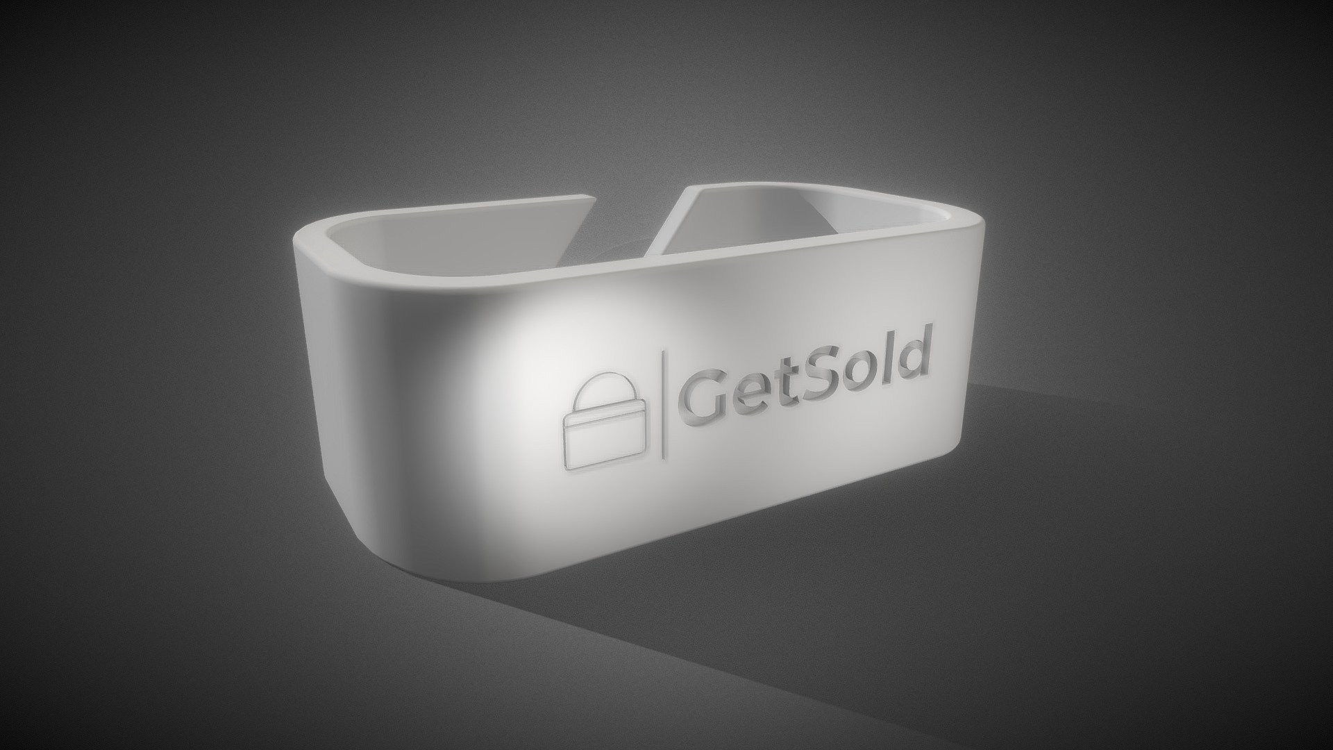 Kabelorganizer mit Logo_Kanten geglättet-Kabelor - 3D model by getsold ...