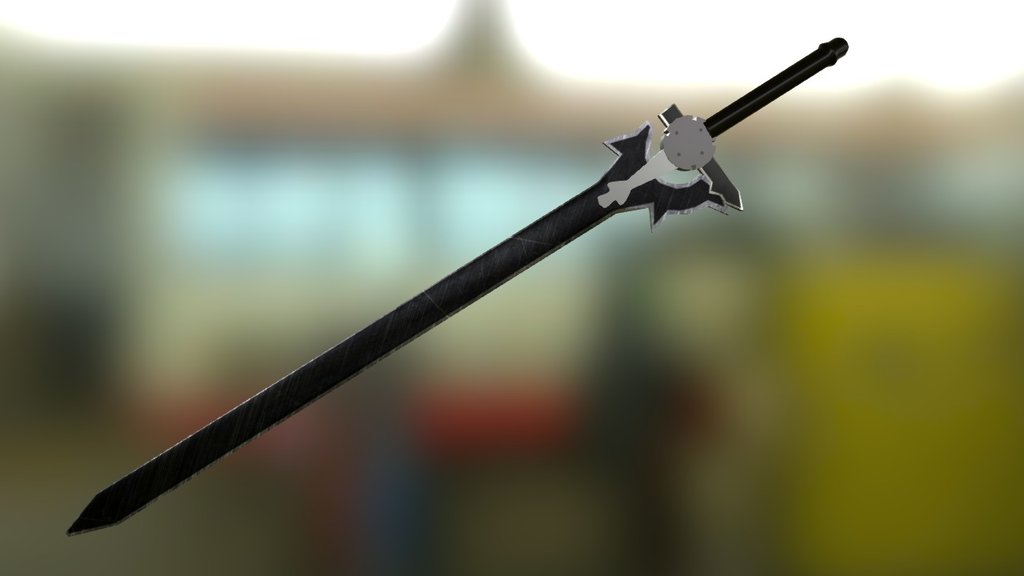 Sword from Sword Art Online - 3D model by Raid [6b20737] - Sketchfab