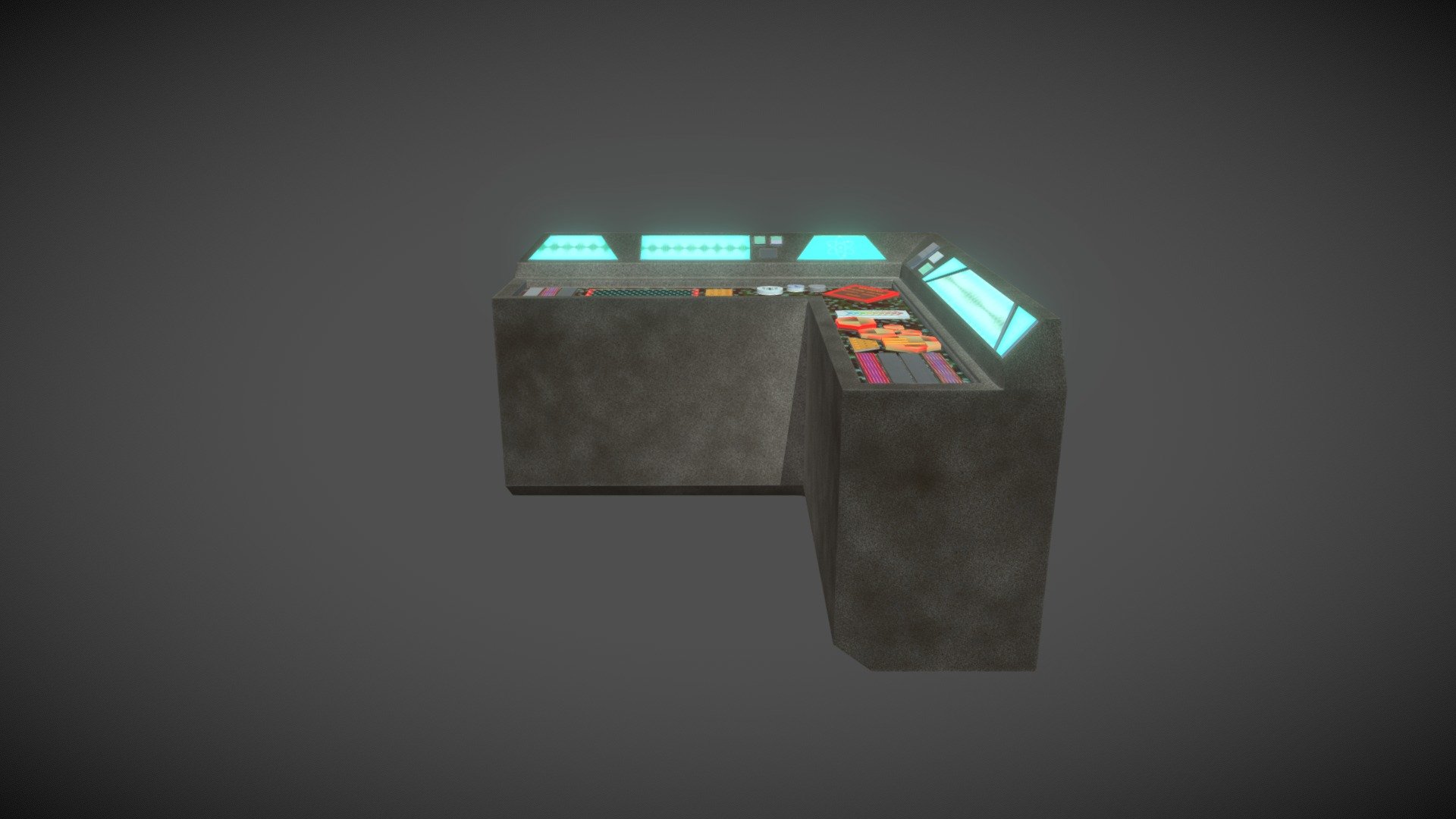 Control Console Corner Display - 3D model by speterson [6b2179e ...