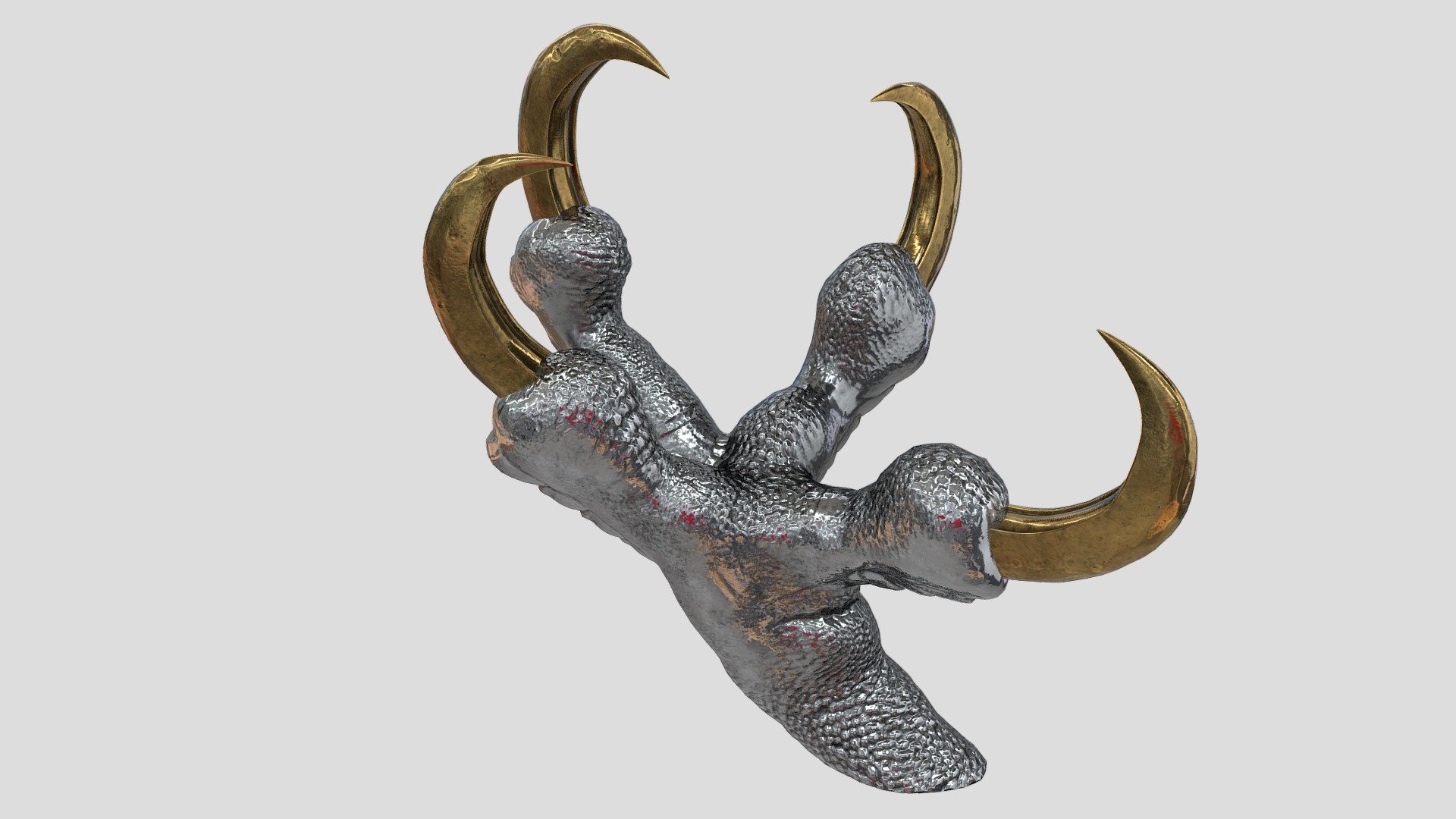 Metal Eagle claws - Download Free 3D model by Alessandro Zanetti ...
