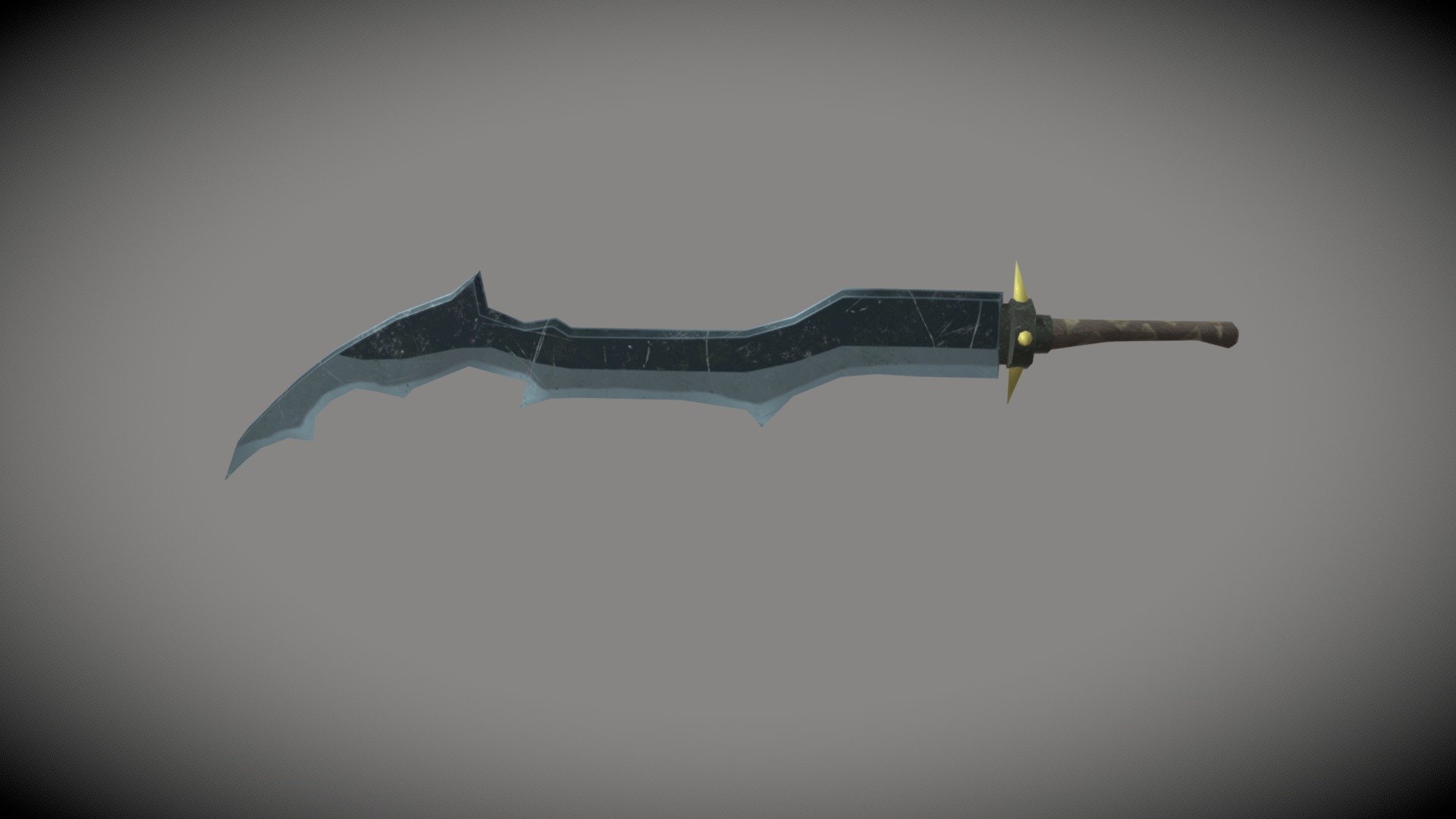 Low poly orc sword - Download Free 3D model by Sergey_Malov [6b2263b ...