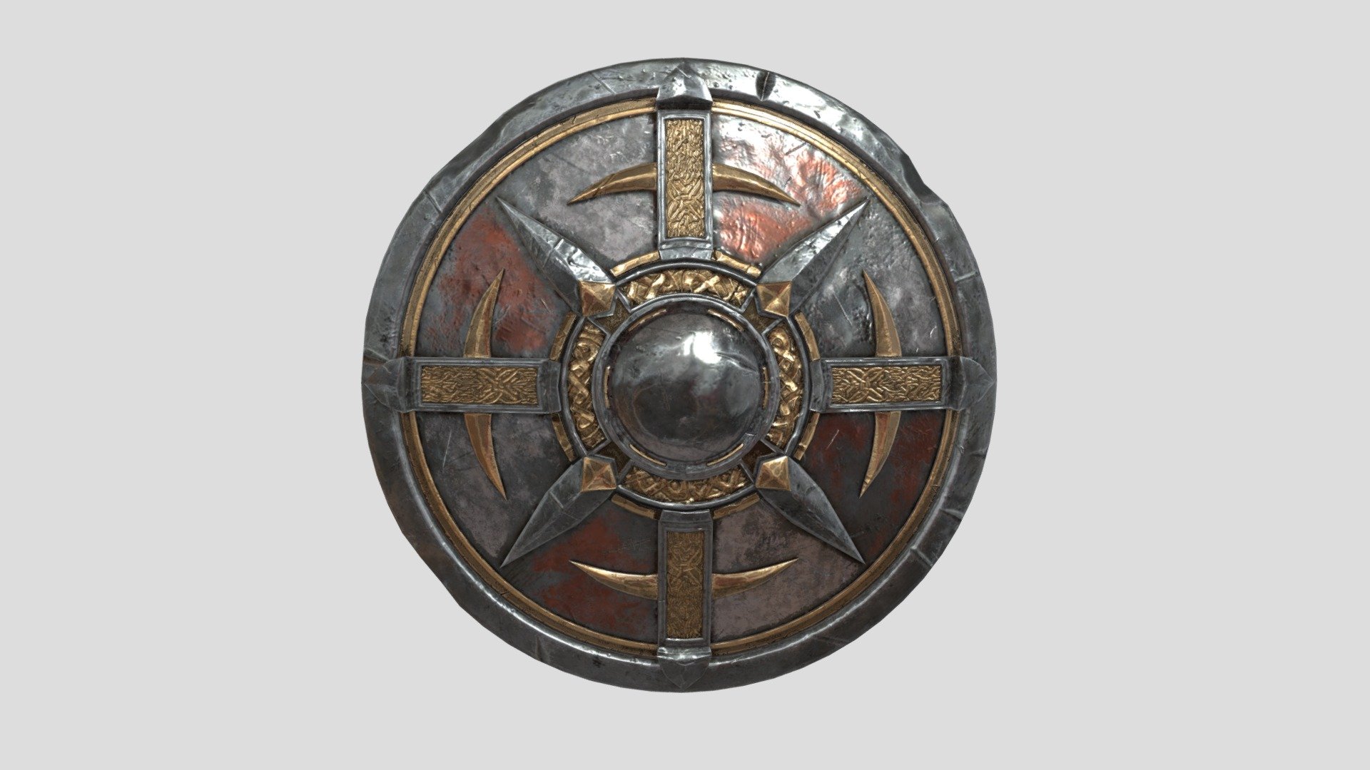 Treasure Shield - 3D model by Prizrakh [6b230de] - Sketchfab