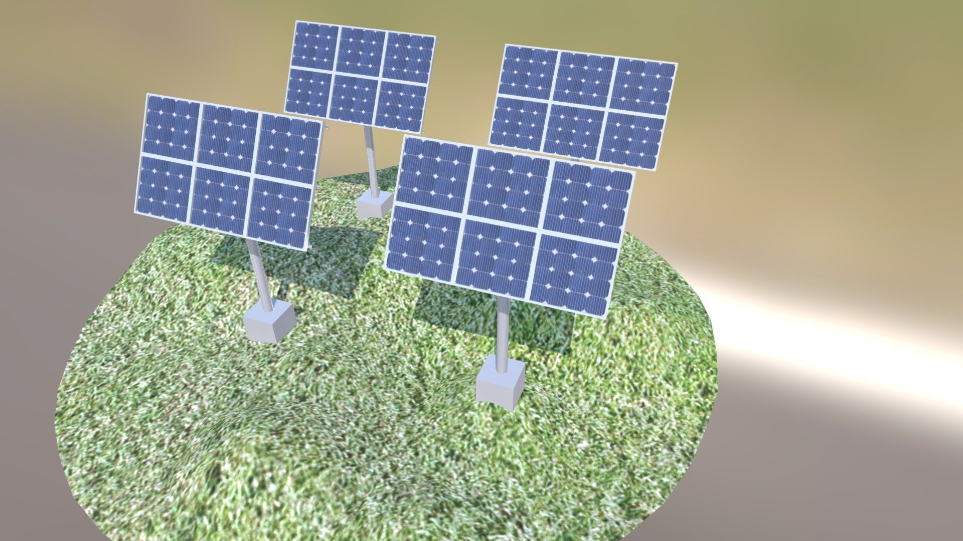 Solarpanel - 3D model by KarlSchelin [6b235fe] - Sketchfab