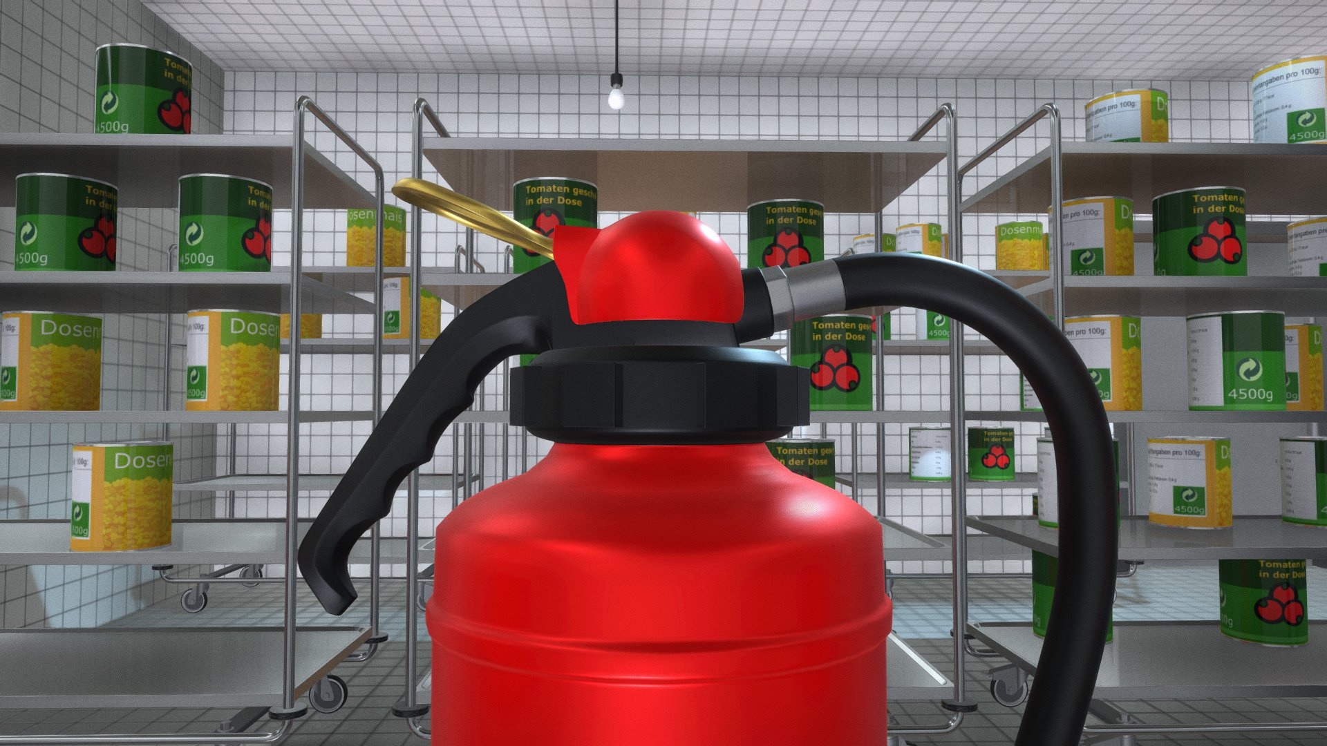 University Canteen (Wip-9) Fire Safety Objects - 3D model by VIS-All-3D ...