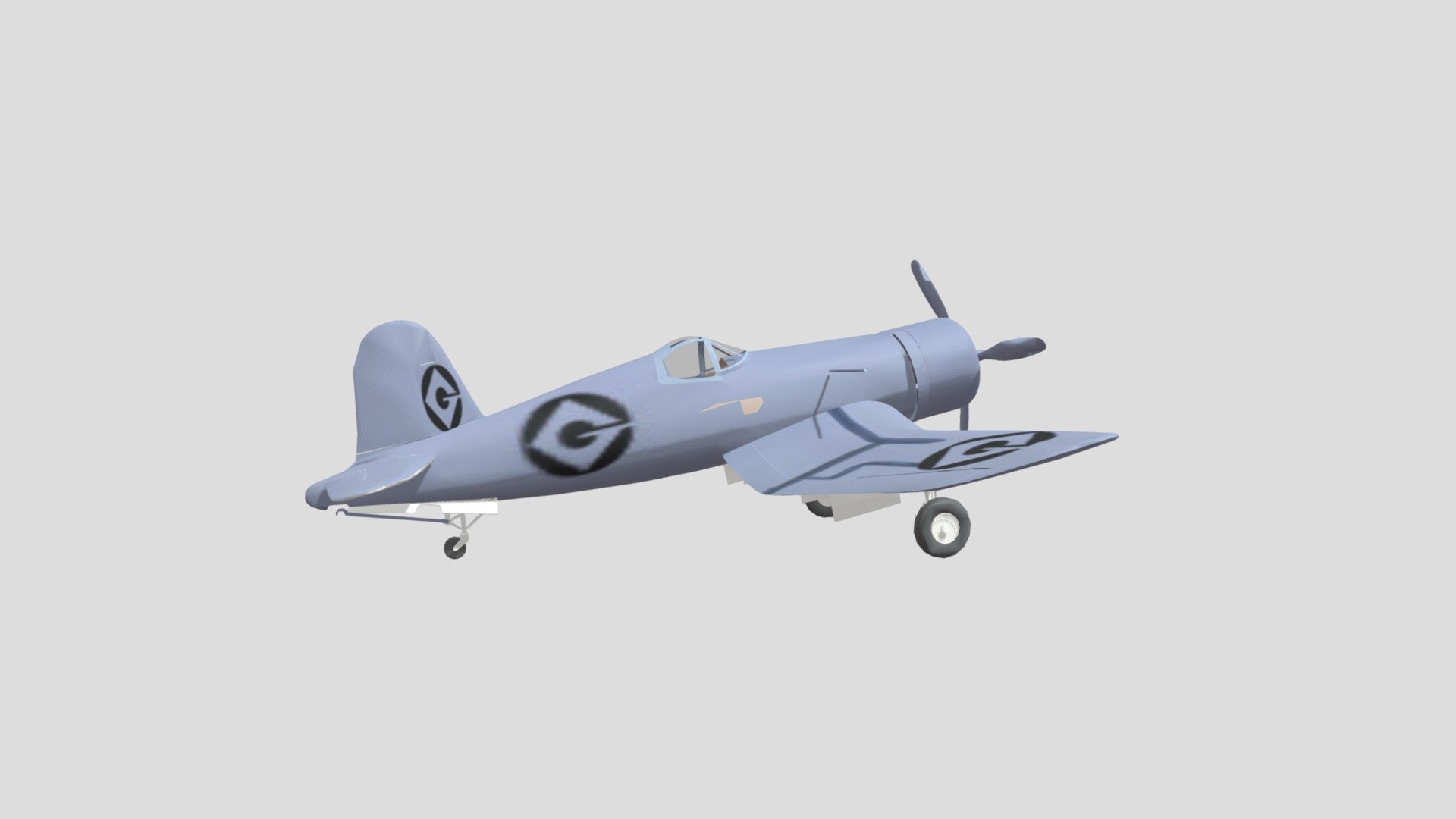allies-airplane-ww2 - Download Free 3D model by Mylom [6b23793] - Sketchfab