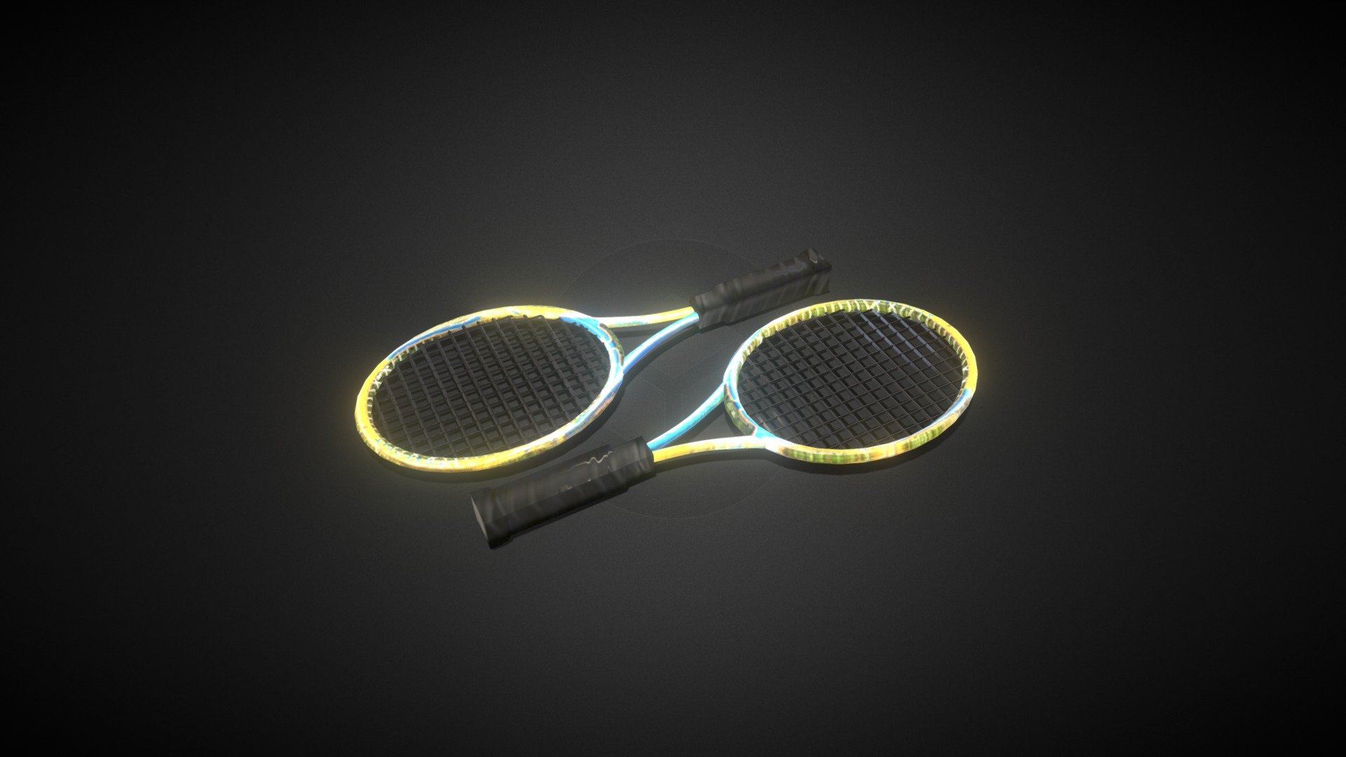 Badminton Racket - Download Free 3D model by farooq.smurf [6b24681 ...