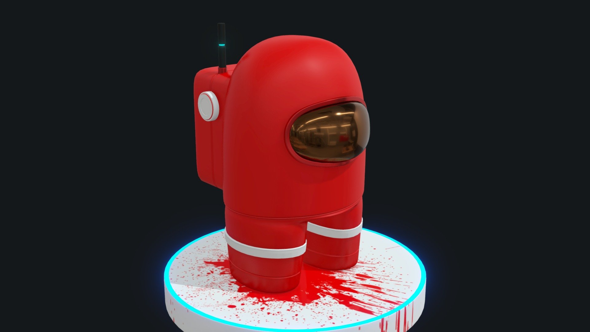 Among Us: Astronaut (Individual Meshes) - Download Free 3D model by ...