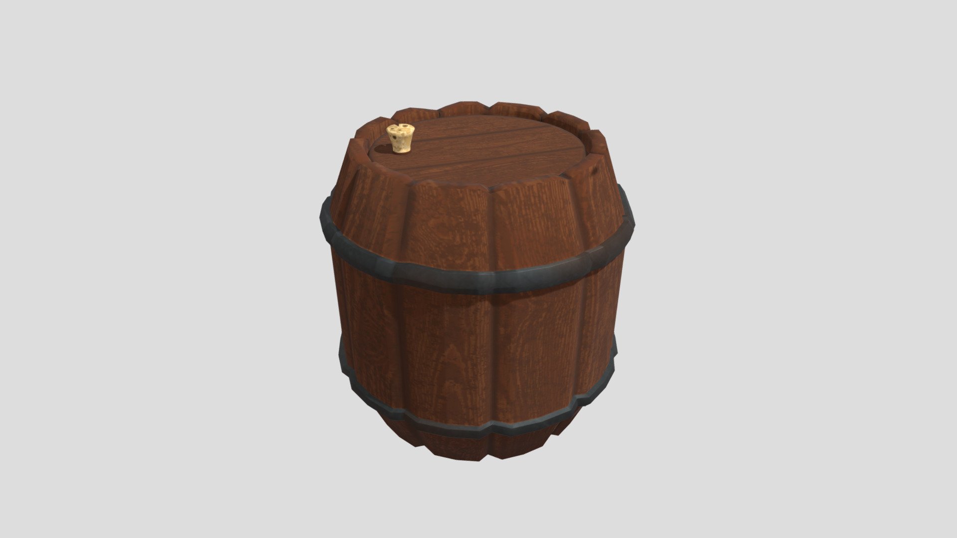 barrel - 3D model by Sven Tempels (@Sven_Tempels) [6b2551f] - Sketchfab