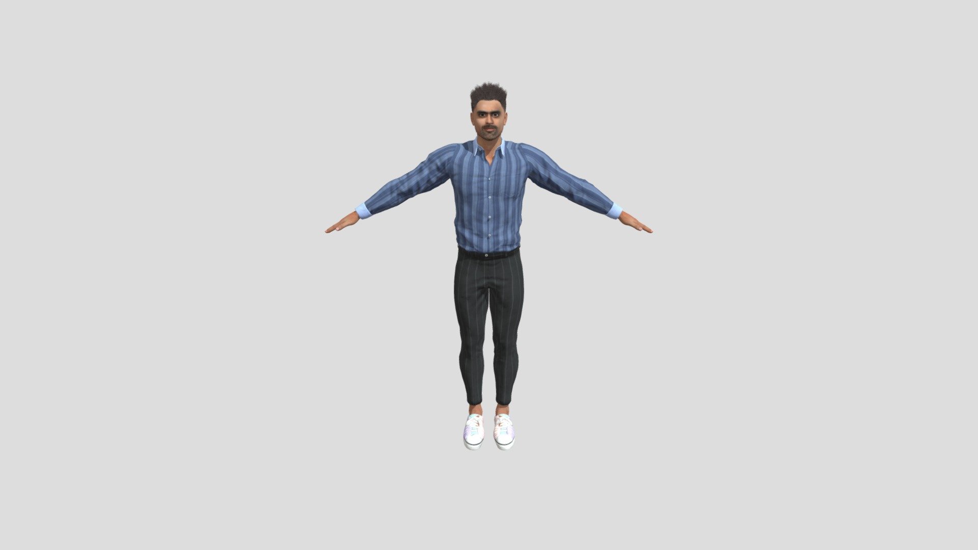 Babar Azam - Pakistan's Star Cricketer - Download Free 3D model by ...