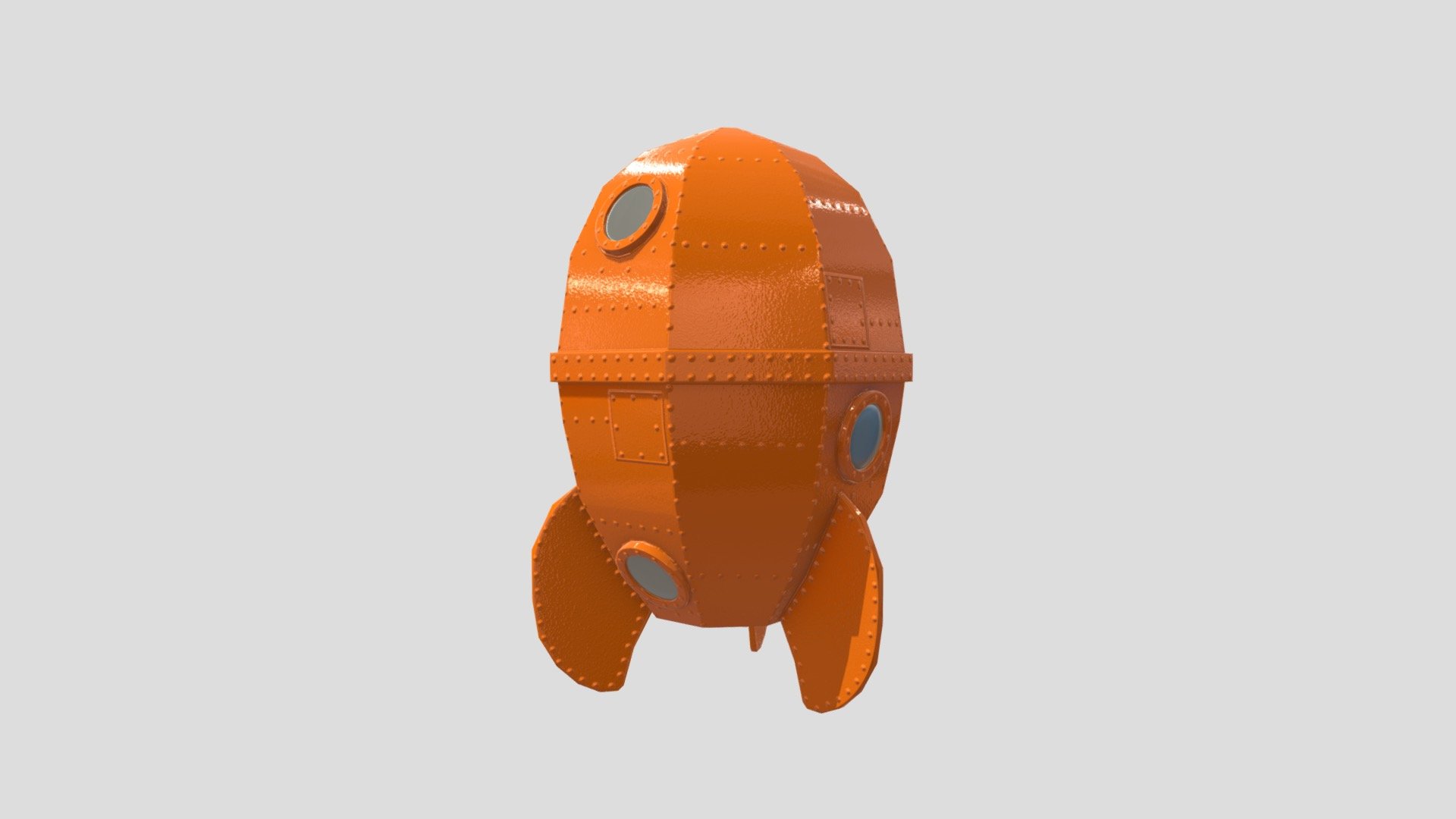 toy-rocket-ship - Download Free 3D model by Mylom [6b25de6] - Sketchfab