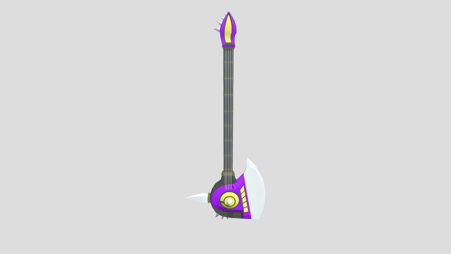 Guitar Axe - 3D model by Carson Gillis (@Carsoos) [6b2662c] - Sketchfab