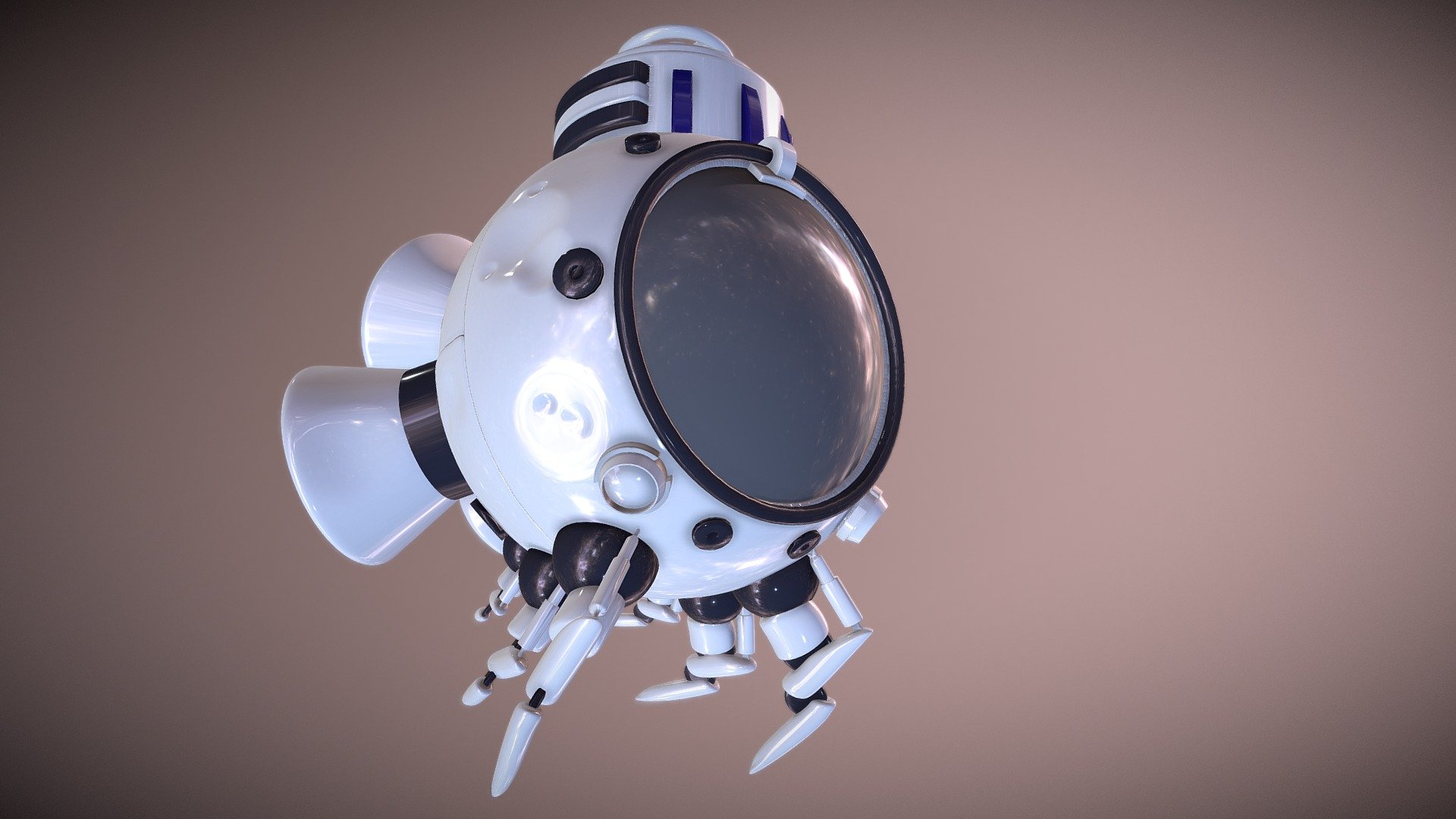 Robobee - 3D model by Pete Hanshaw (@phanshaw) [6b27087] - Sketchfab