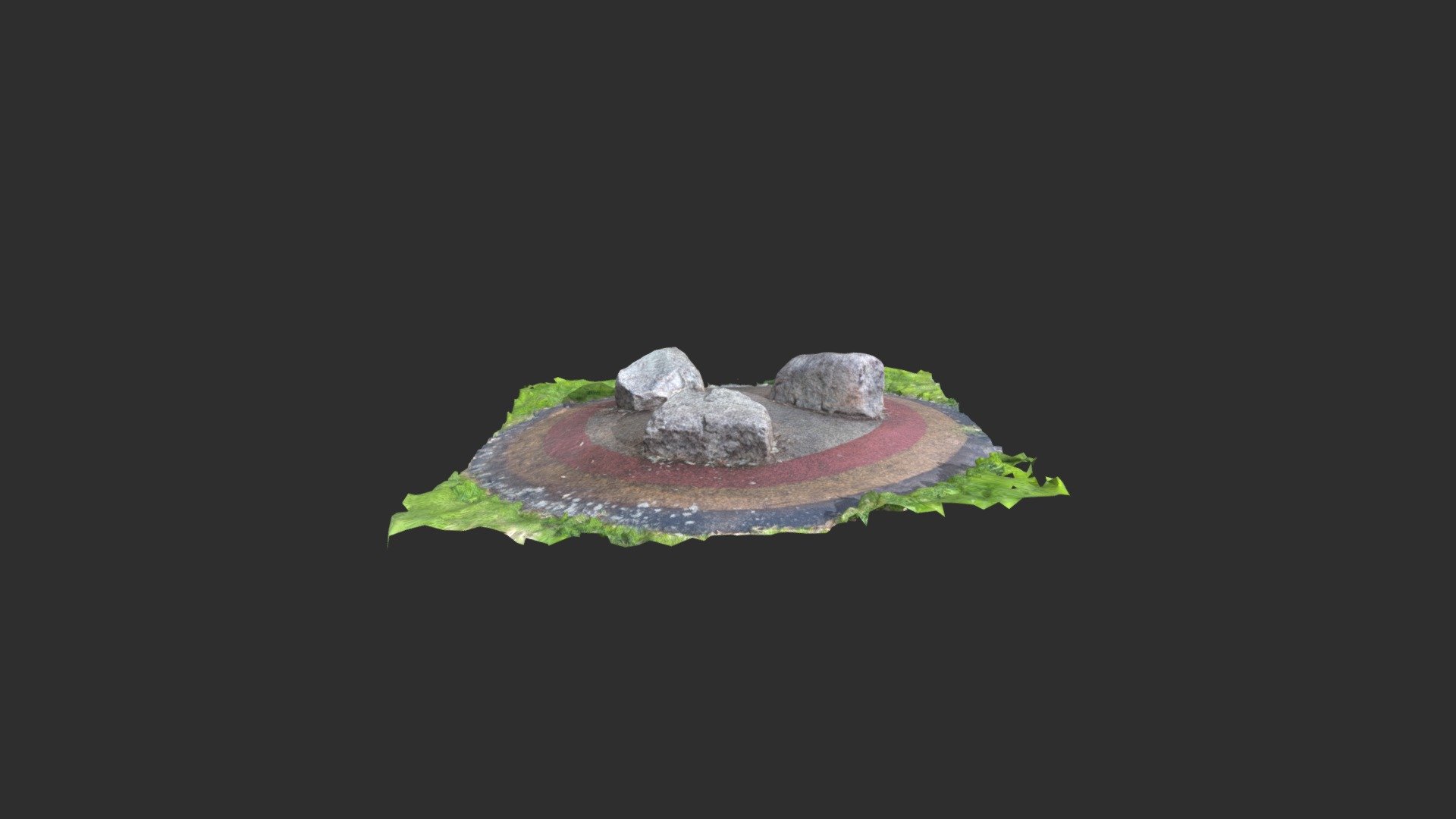 Rock Boulder Formation / Art Installation - Download Free 3D model by ...