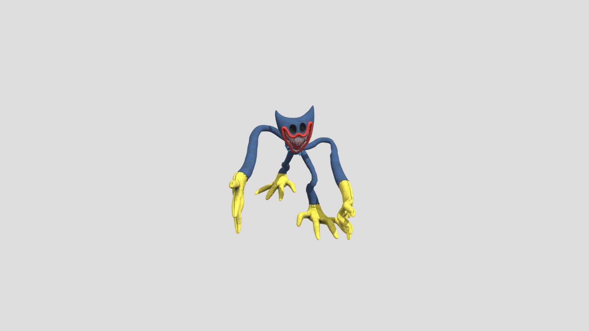 Hallucination-huggy-poppy-playtime (1) - 3D model by Robin1234567890 [6b27949] - Sketchfab