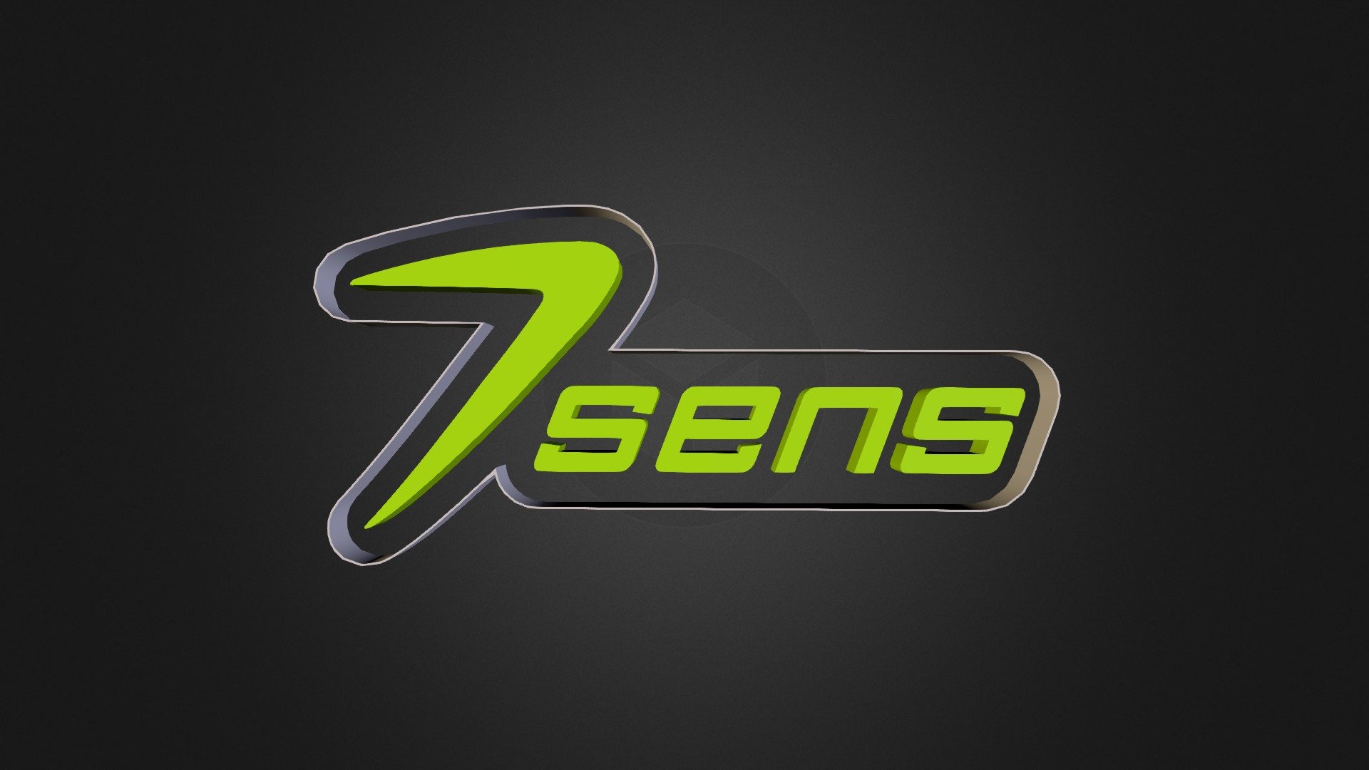 7sens - Logo 3 D - 3D model by 7sens [6b2b38b] - Sketchfab