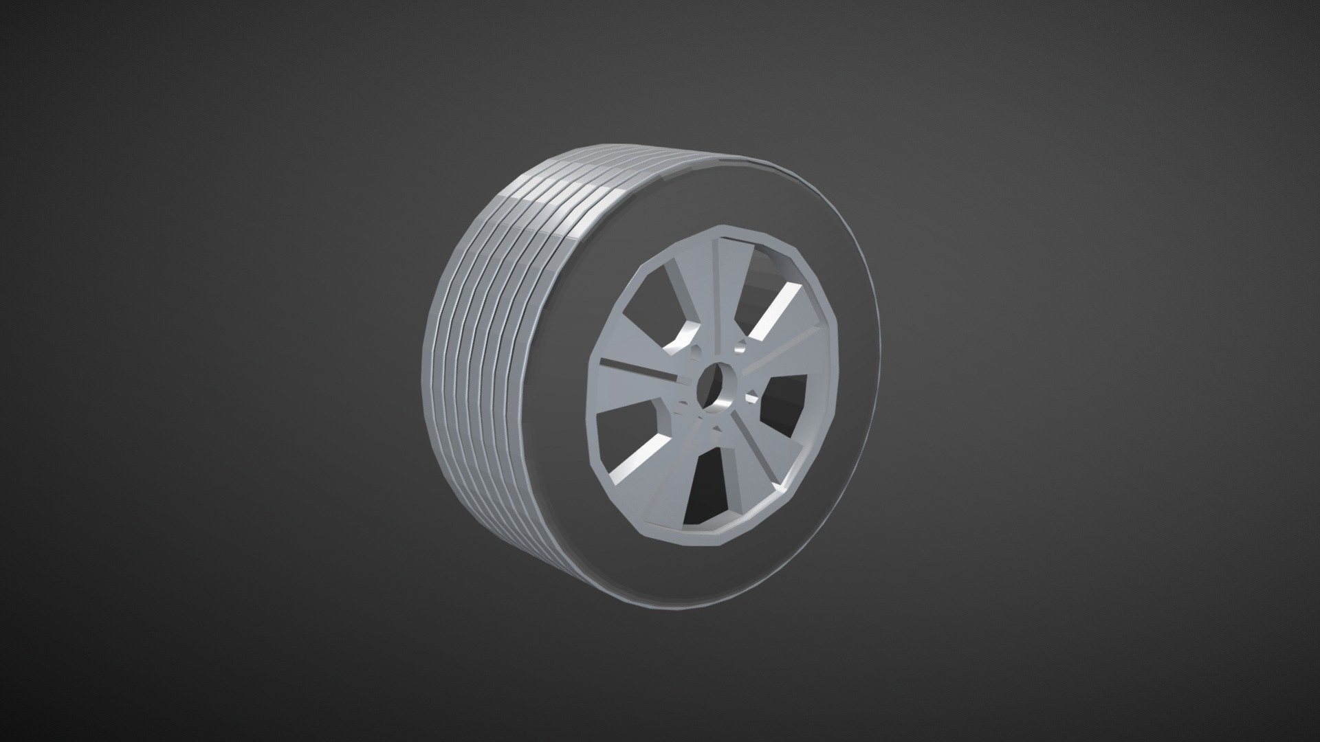 CKCOOKIE Assignment: Modelling a Wheel - 3D model by katsutoby [6b2b655 ...