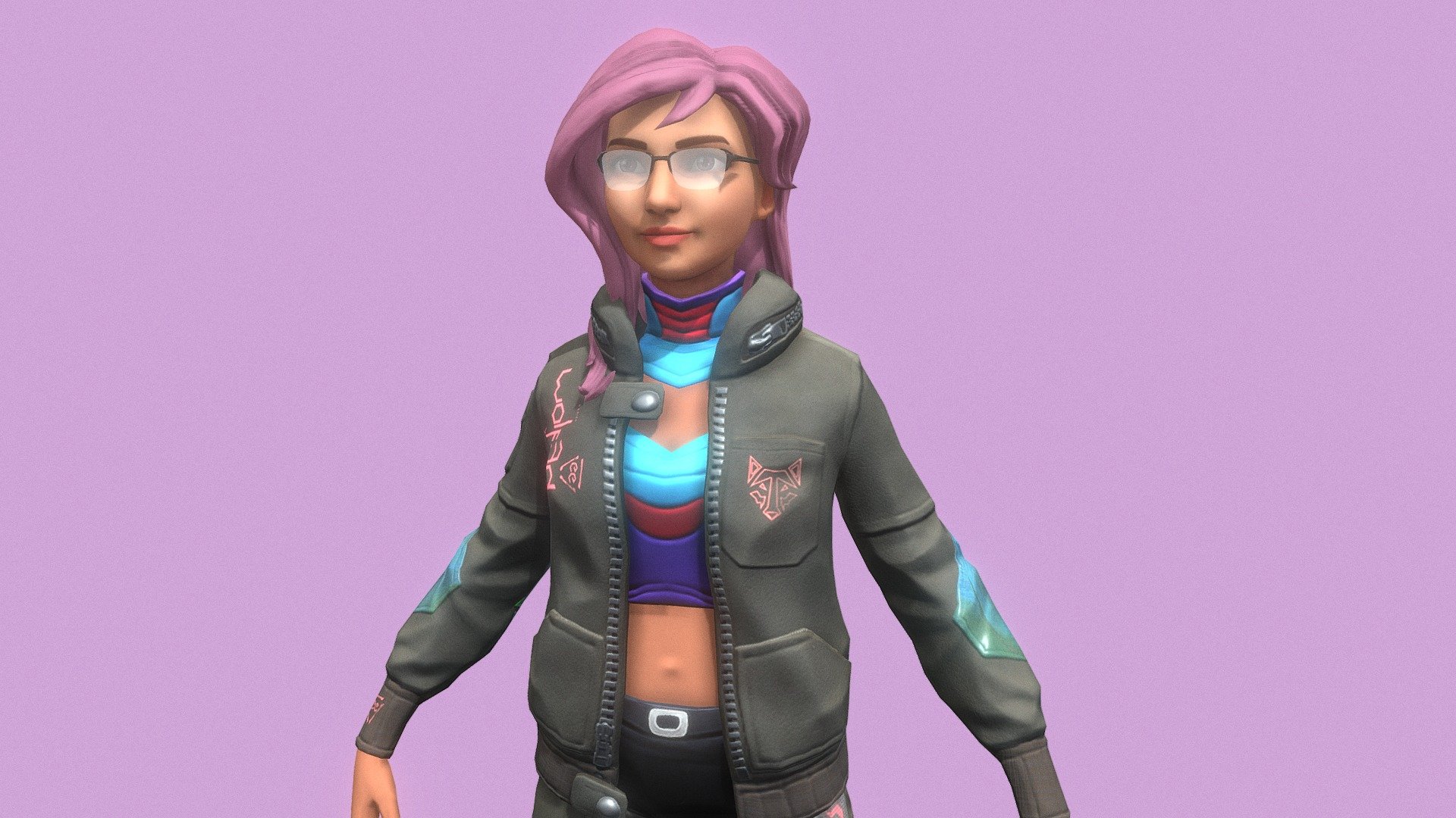 Female Character | Stylized - Download Free 3D model by Zukomazi ...