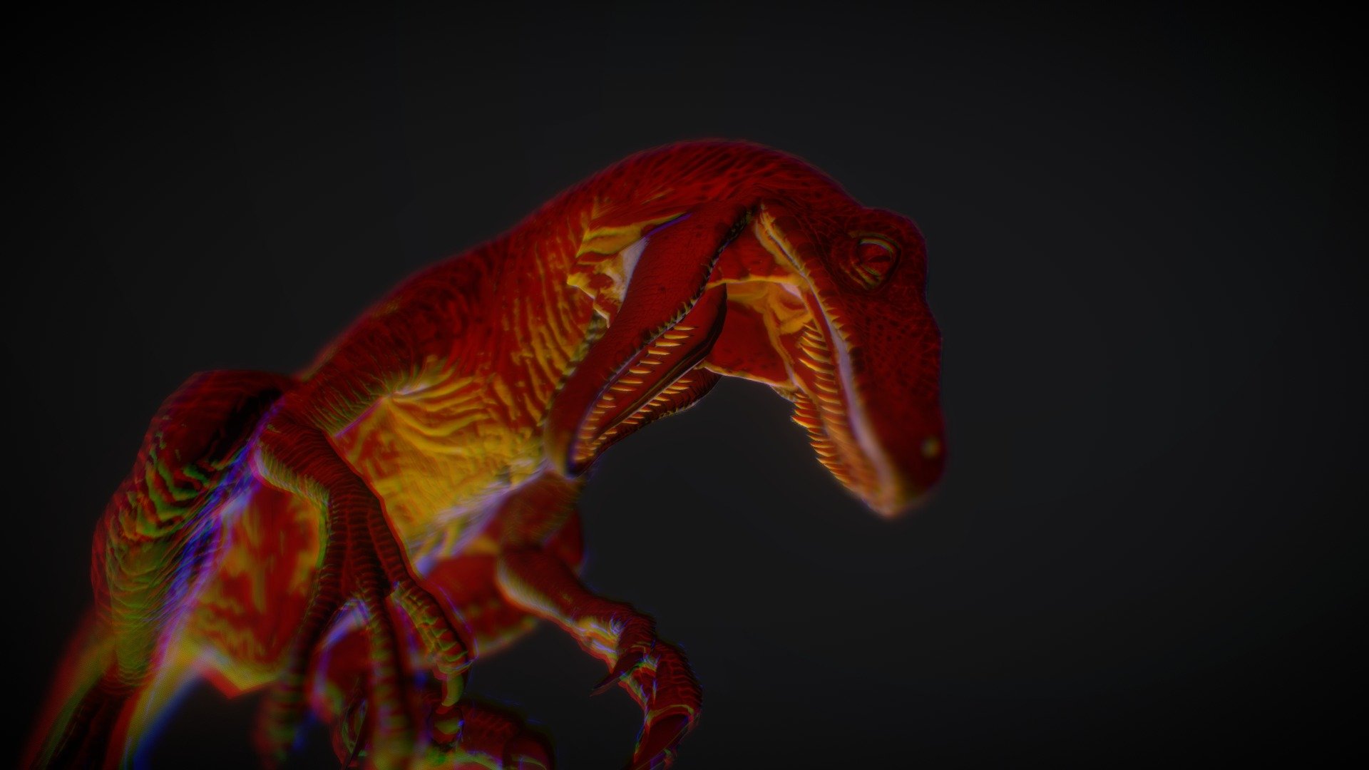 Velociraptor Rig - Download Free 3D model by NO DONT EAT ME CASEOH ...