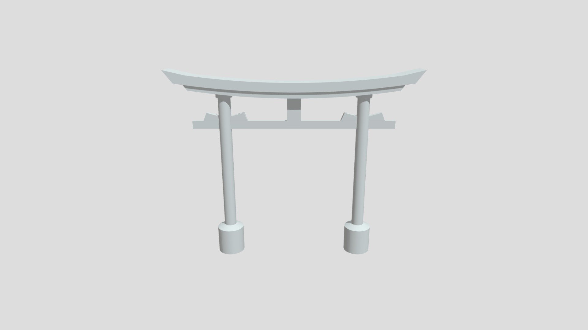 Shrine Gate - 3D model by EyeballSweat [6b2e28c] - Sketchfab