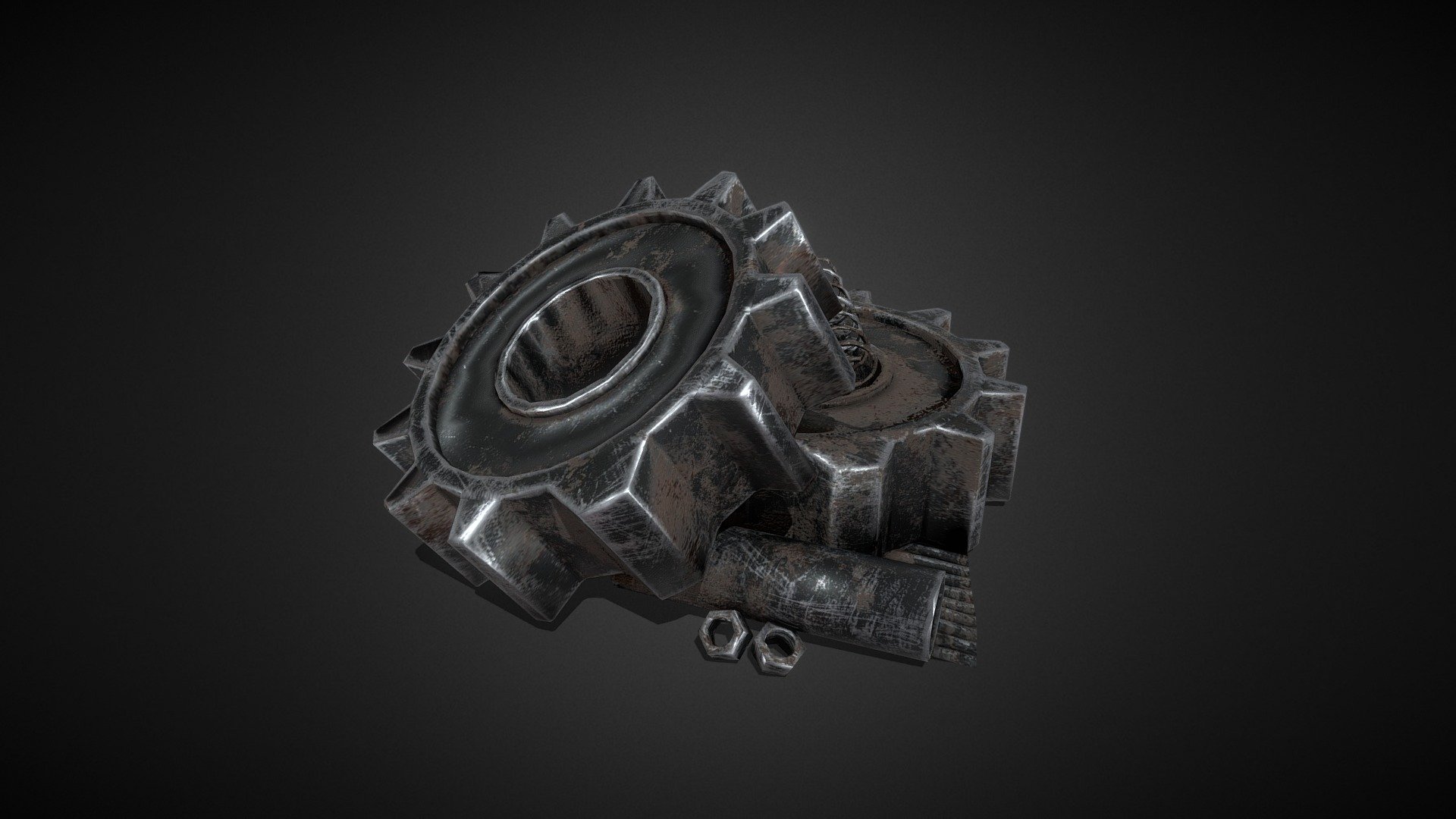 Scrap Metal - 3D model by Mohammed Qamar (@moqam) [6b2f12d] - Sketchfab