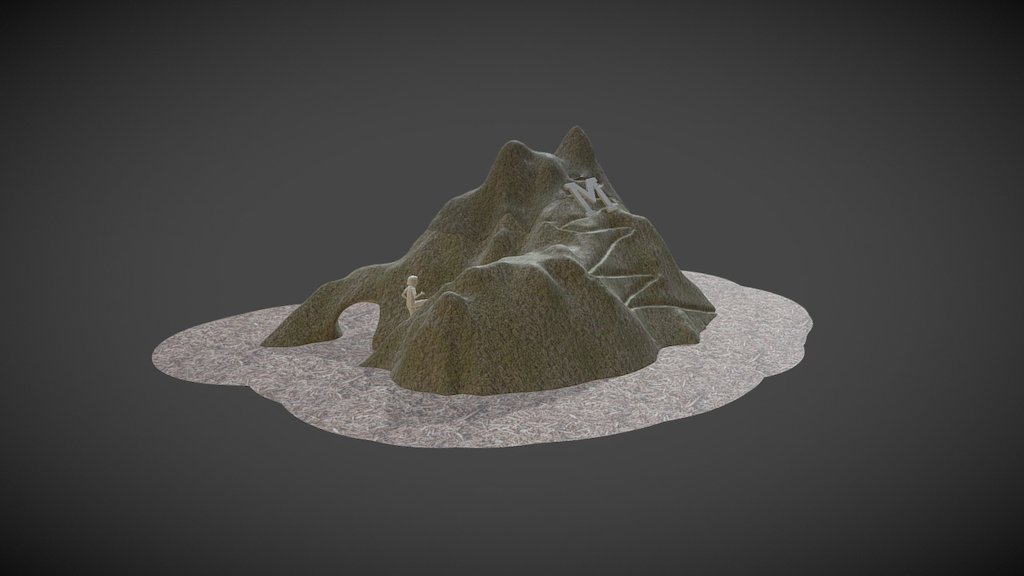 Butte Mountain Climber - 3D model by Sean Mon (@monahansj) [6b3032f ...