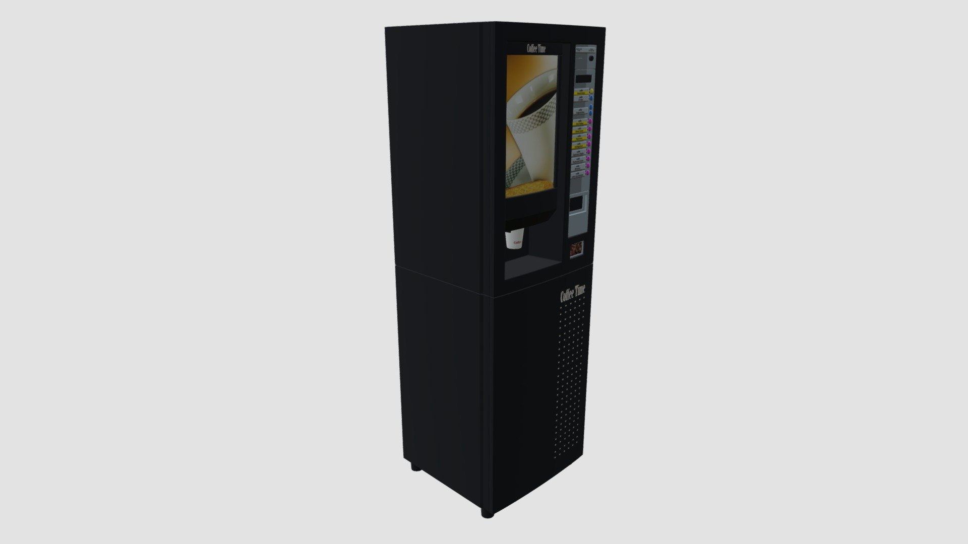 coffee vending machine - Buy Royalty Free 3D model by Evermotion ...
