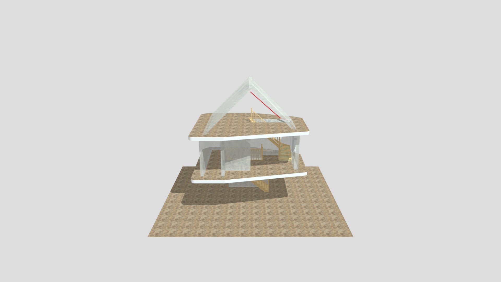 David Fletcher Tory Hall Farm - Download Free 3D model by Excel Stairs ...