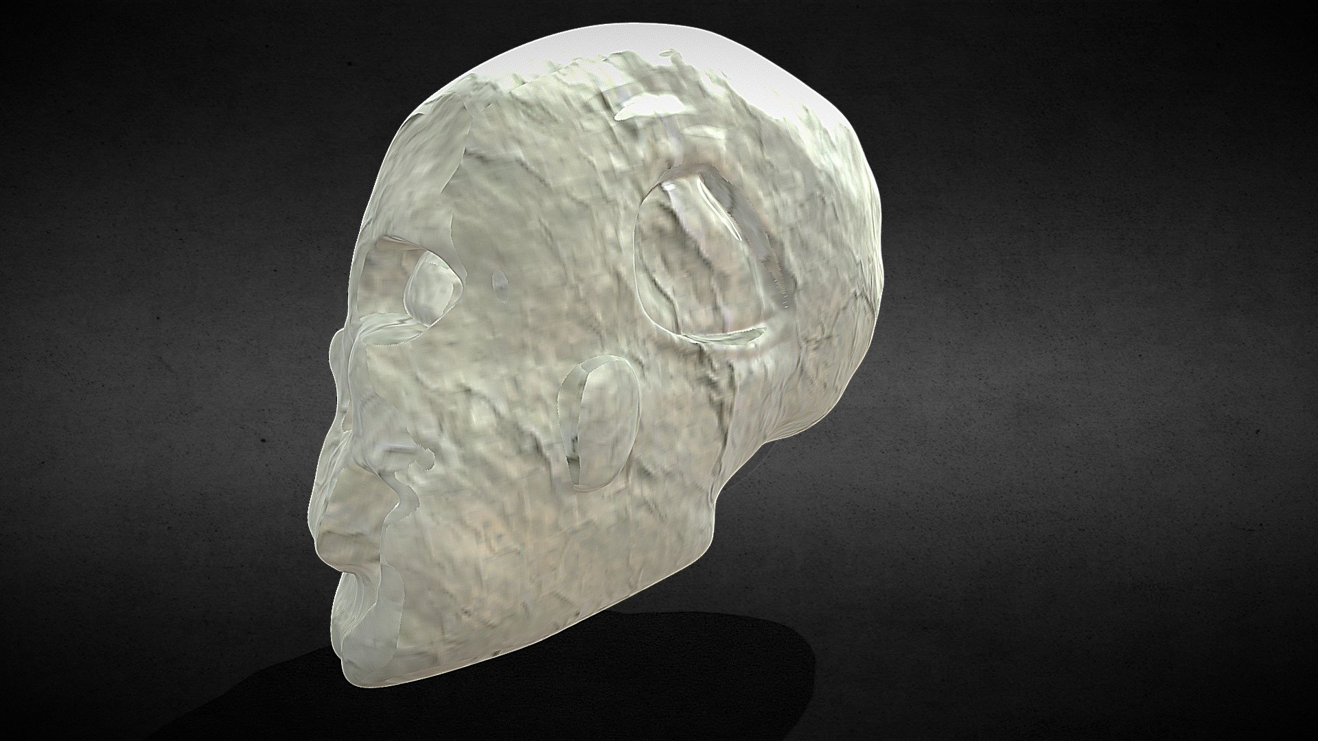 CAVEIRA HUMANA BRANCA 3D. - 3D model by natalia-chen [6b3293d] - Sketchfab