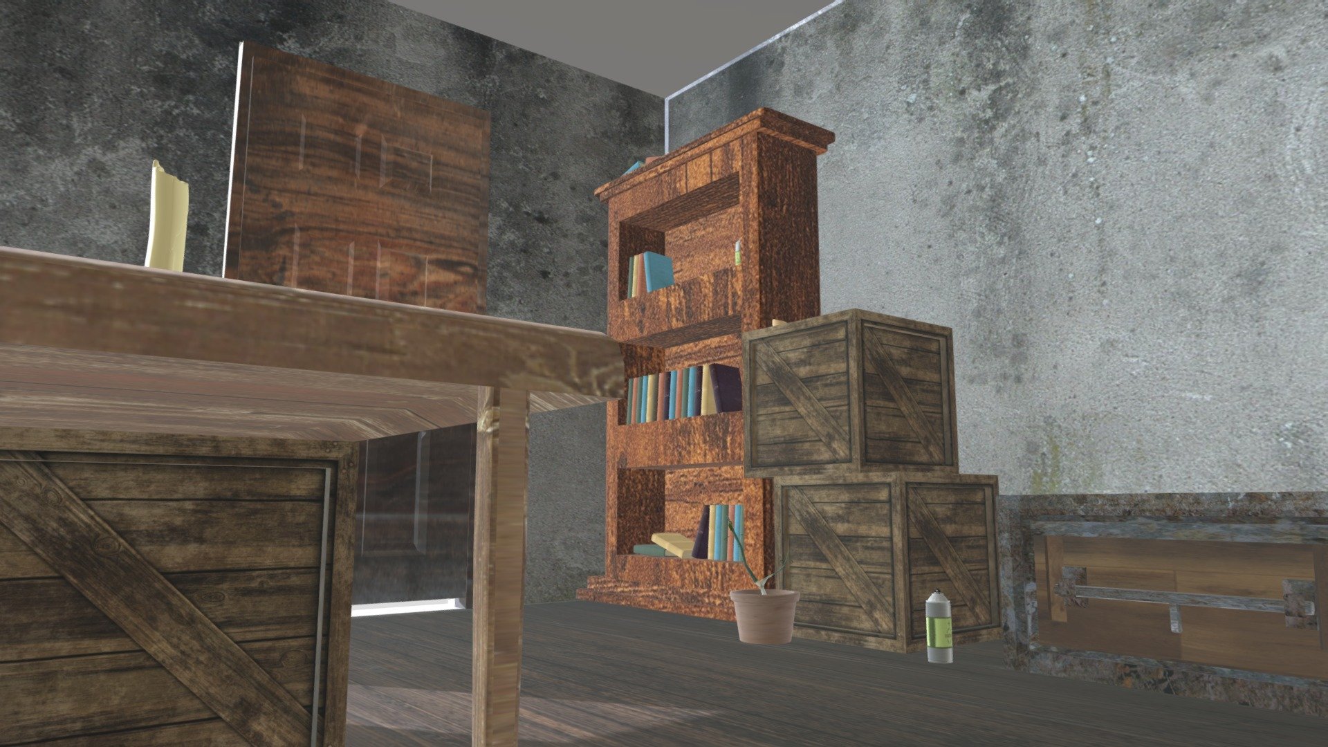 Horror Save Room - Download Free 3D model by Kasie Stone (@kasiestone ...