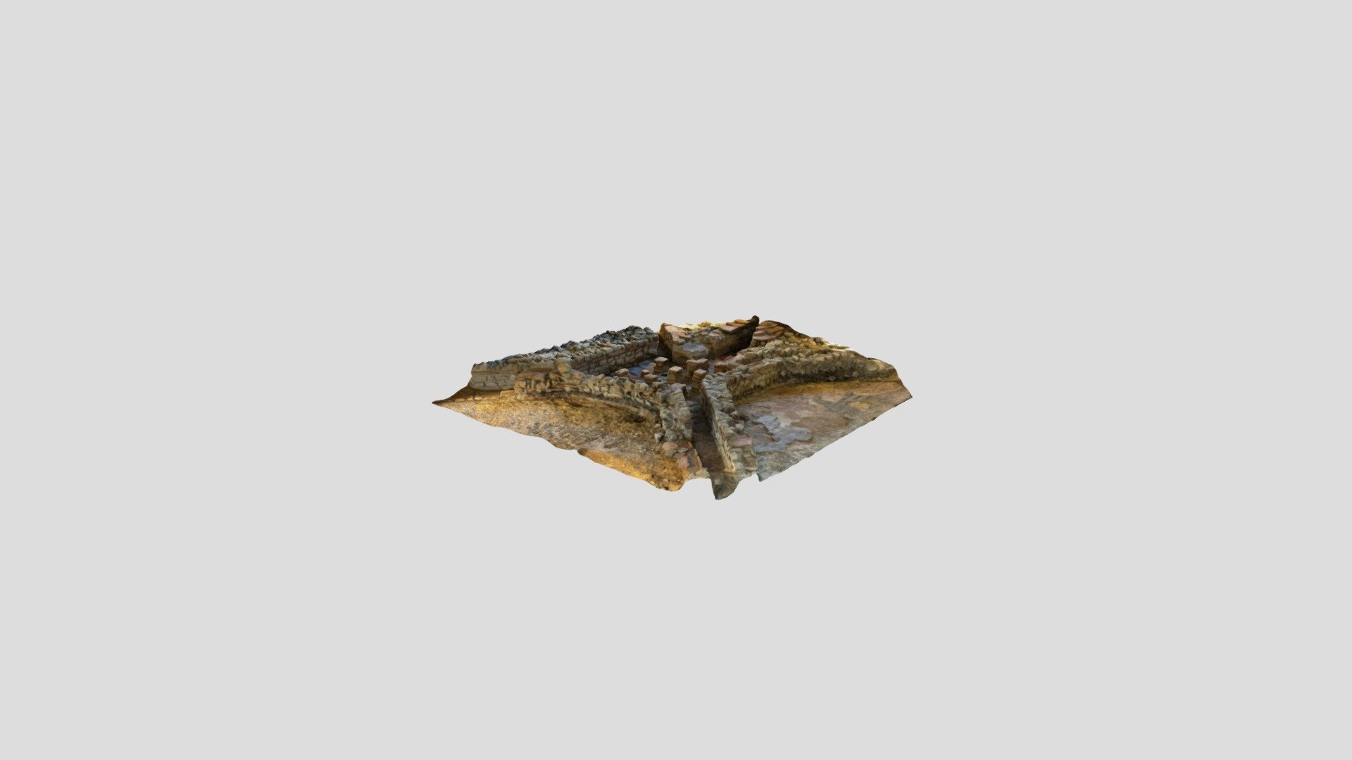 Hypocaust - 3D model by Fishbourne Roman Palace (@FishbourneRomanPalace ...