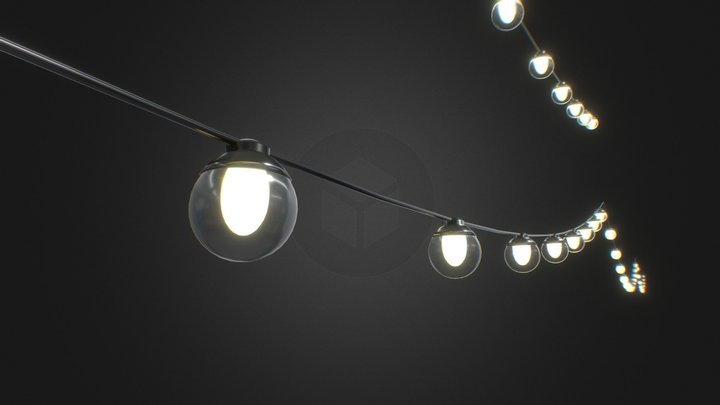 String-lights 3D models - Sketchfab