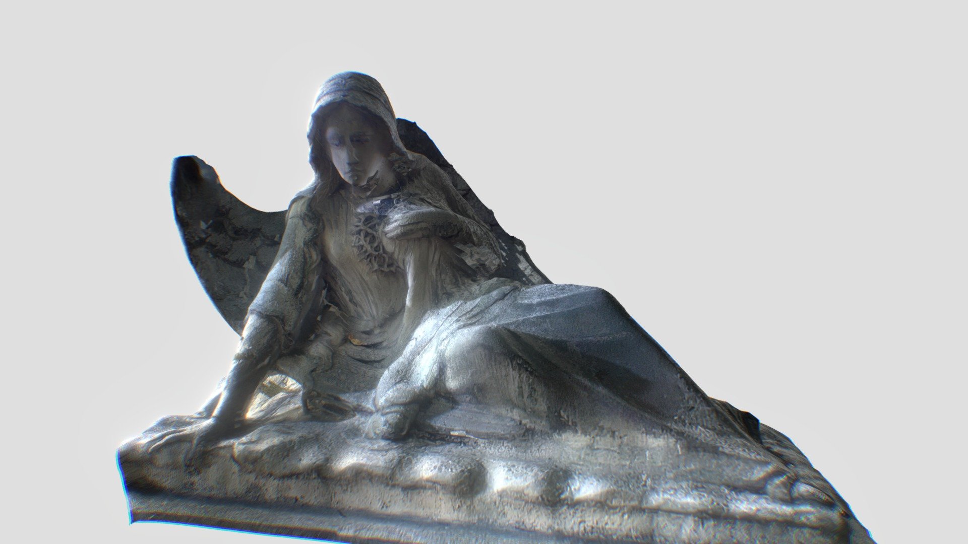 Tombstone Angel - Download Free 3D model by Aliaksandr.melas (@alexandr ...