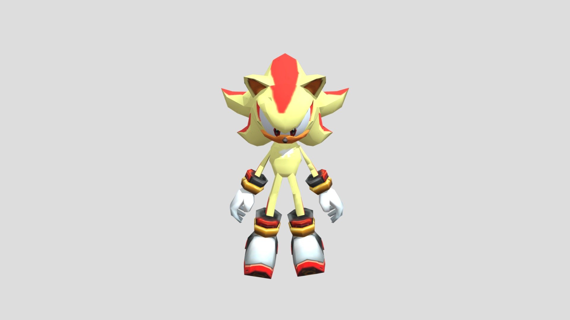 Super Shadow (SA2) - Download Free 3D model by Surgey Boy (@GottaGoFast ...
