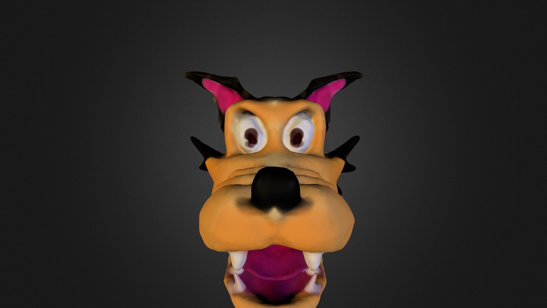 Walt Disney Wolf - 3D model by leopoly [6b35873] - Sketchfab