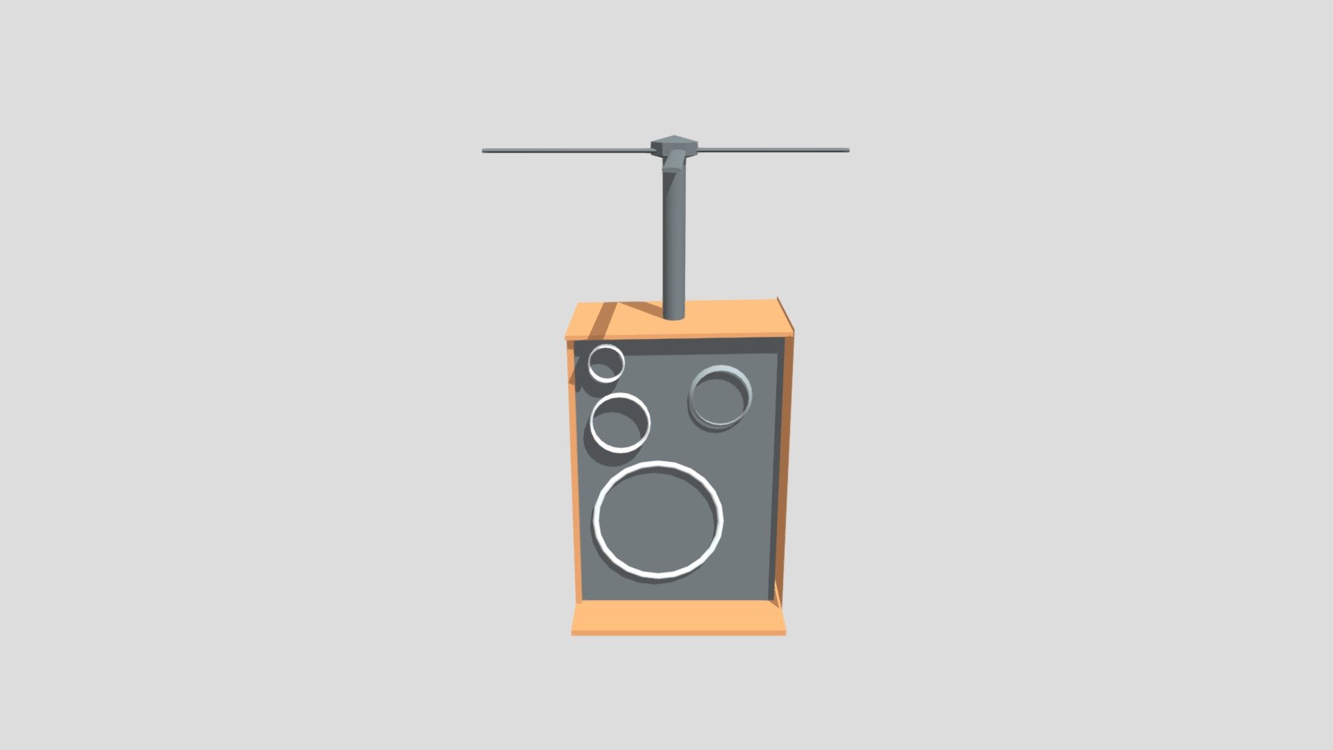 speaker helicopter - Download Free 3D model by Funtime Freddy ...