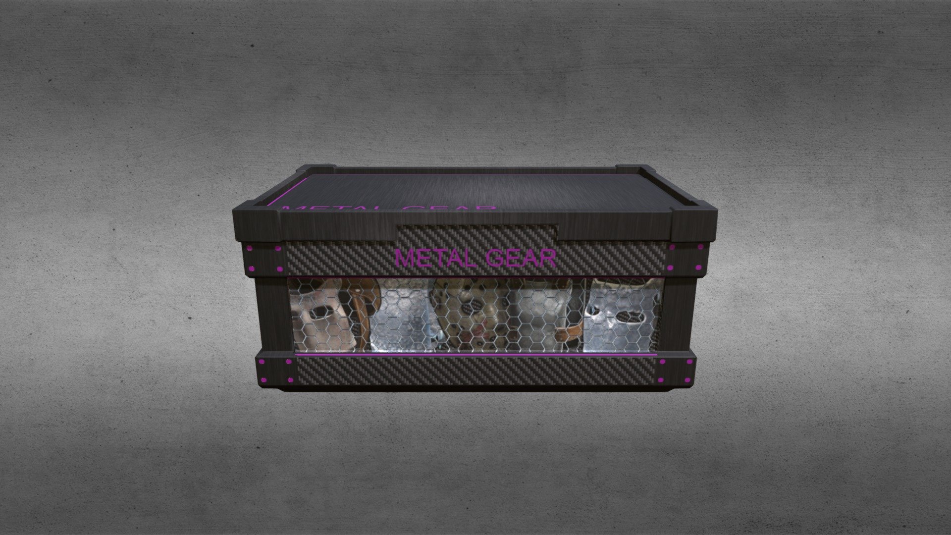 Carbon Steel Metal Gear Box - 3D model by CommanderG1 (@corey.j ...
