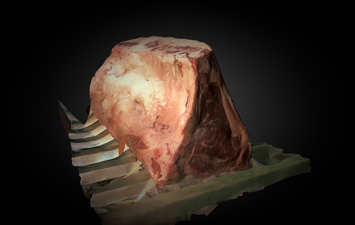 Meat piece from Harris' - 3D model by alban [6b37672] - Sketchfab