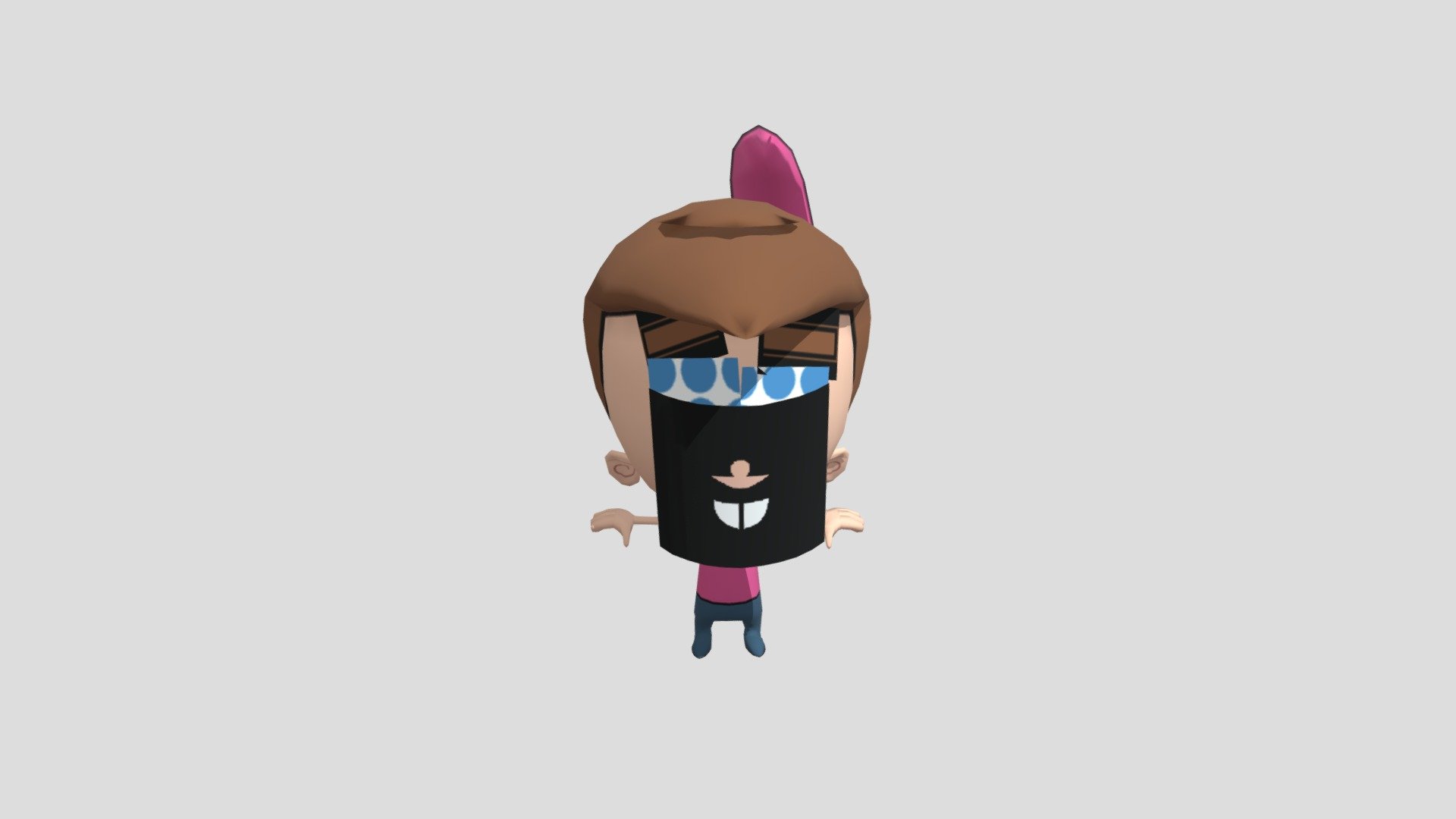 Timmy Turner - Download Free 3D model by niccheezey [6b38702] - Sketchfab