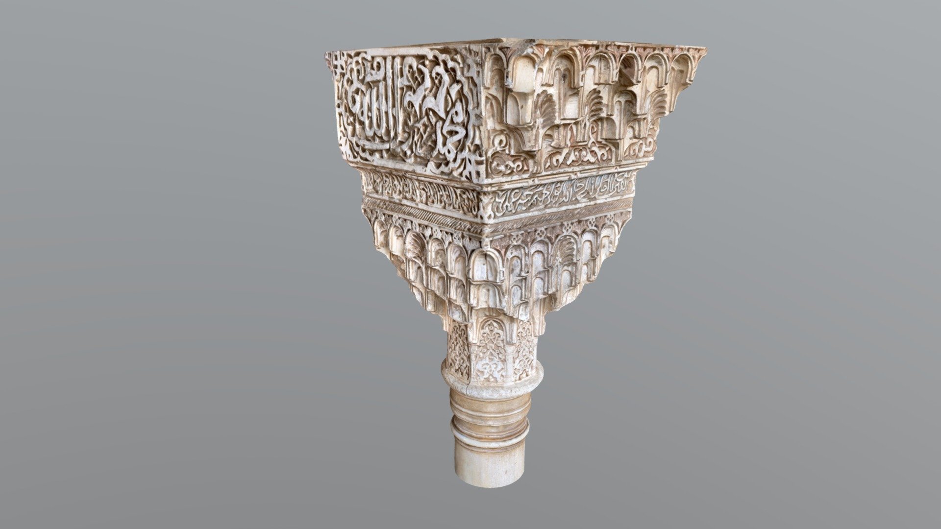 Colonne Alhambra - Download Free 3D model by Tavernier Amaury ...
