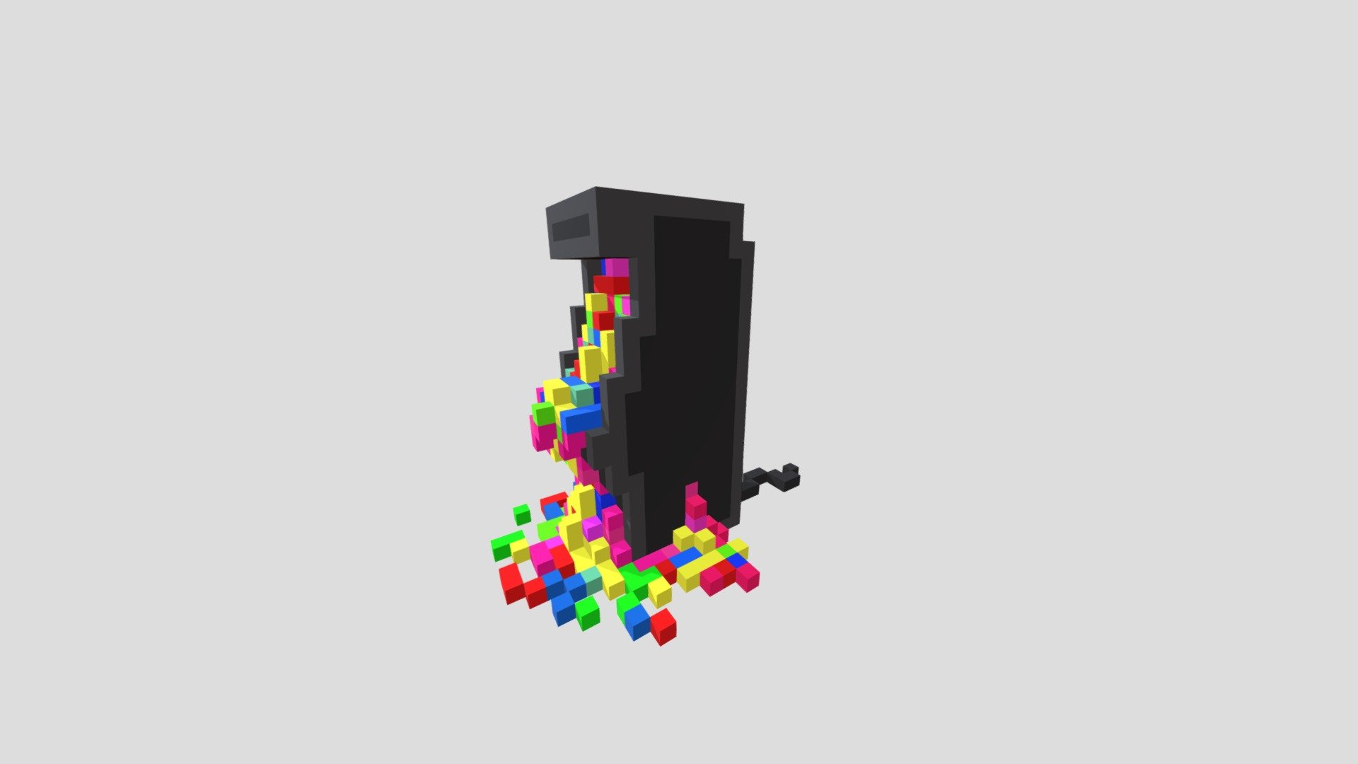 Voxel Arcade Machine - Download Free 3D model by samuel.lewin-demaine ...