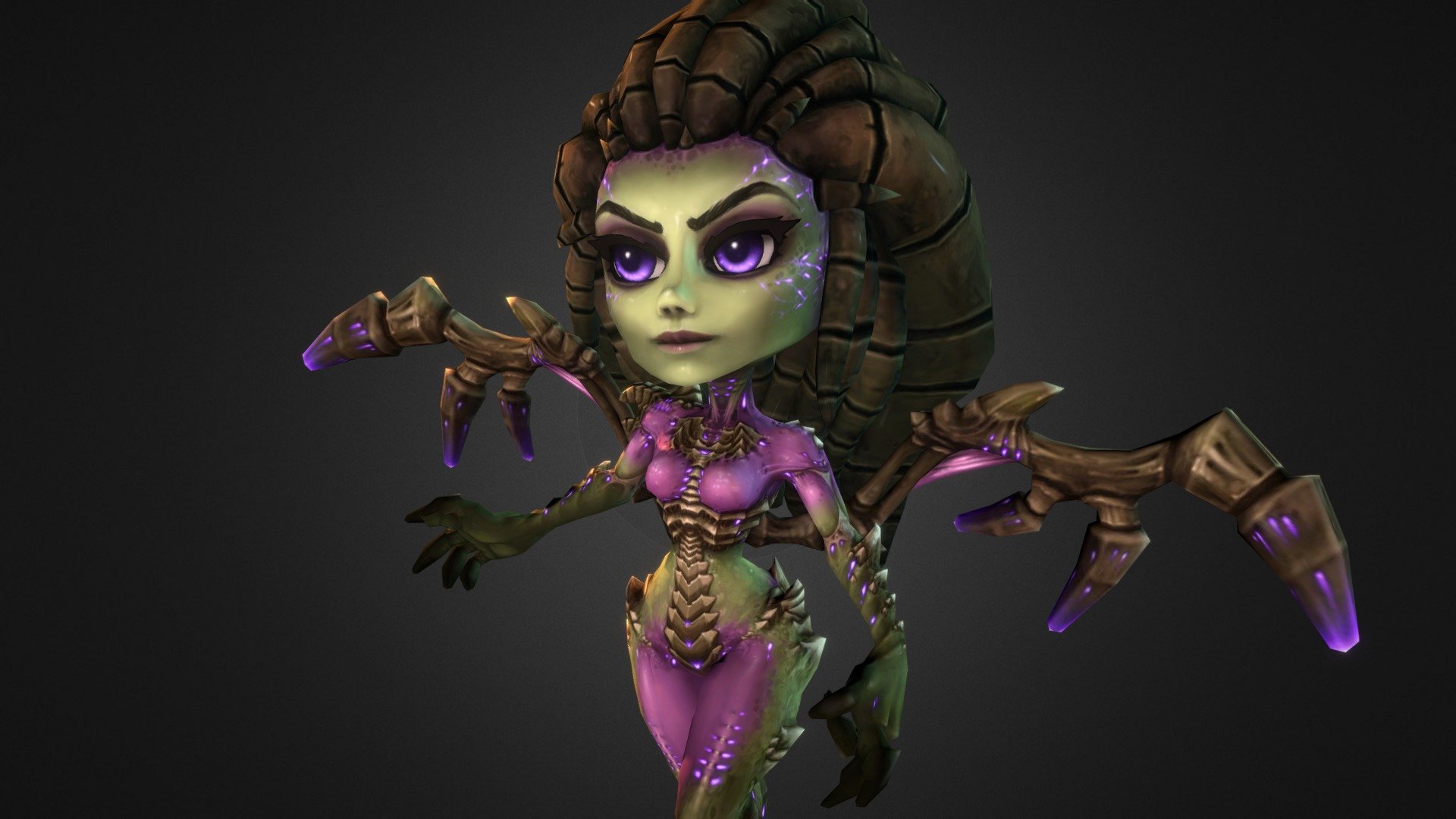 Little Kerrigan Prime - 3D model by BCBEDFORD (@rocketeer) [6b3a694 ...