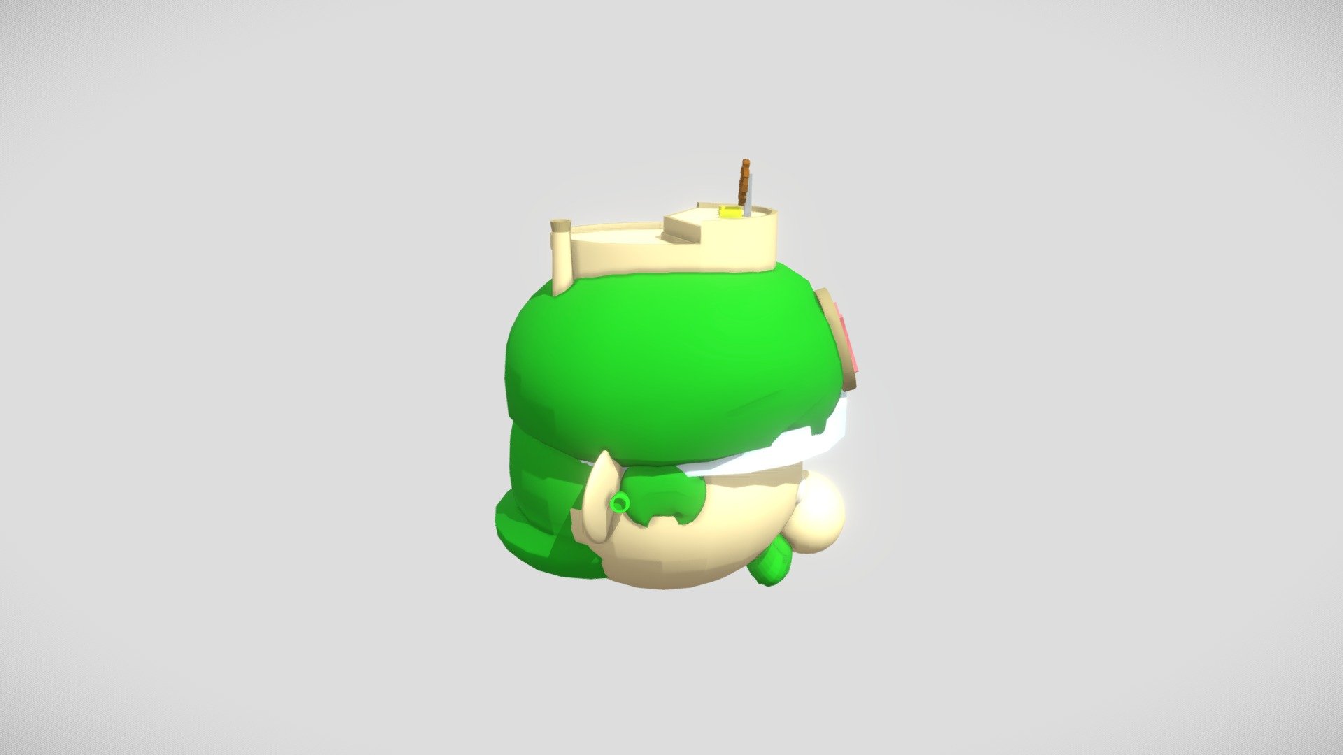 Mario Galaxy Ship - Download Free 3D model by CharzyXD [6b3c3bc ...
