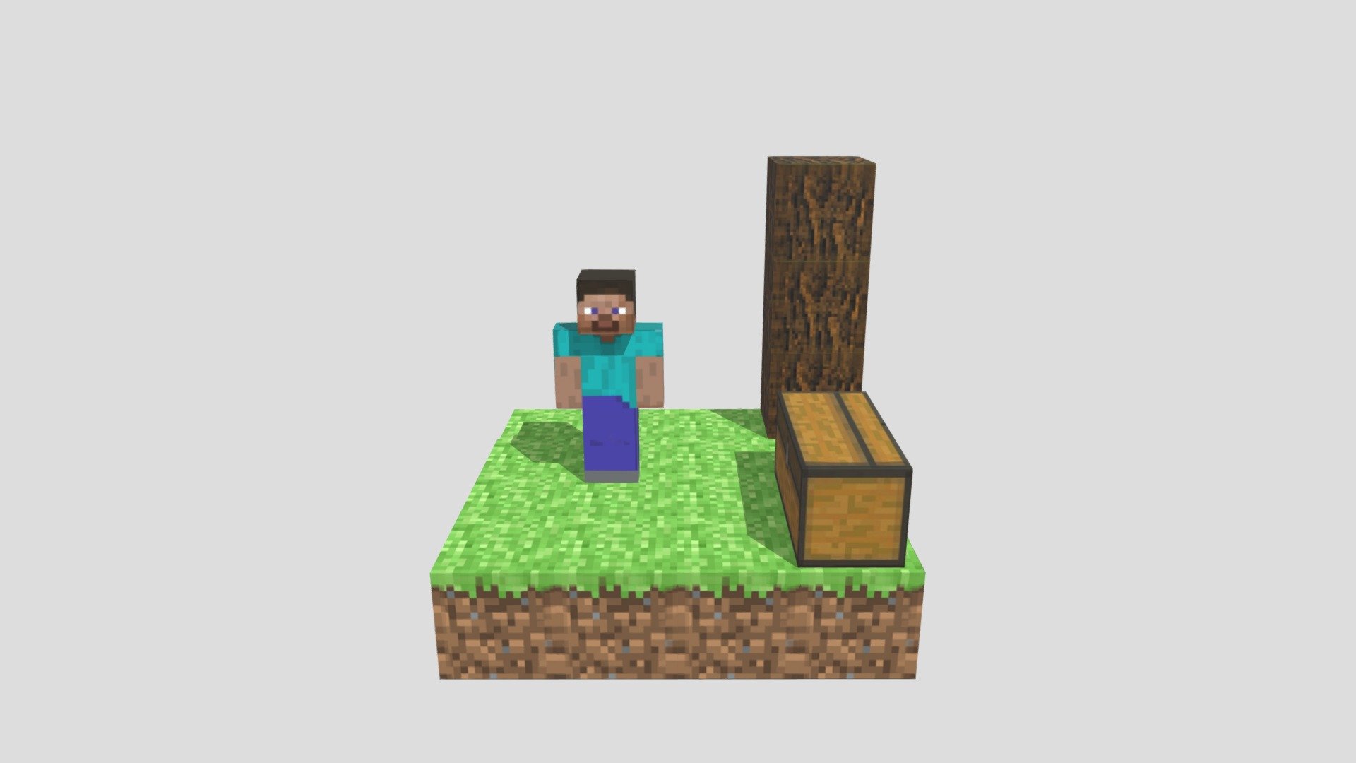 Minecraft world (maybe) - Download Free 3D model by ikhsansteam ...